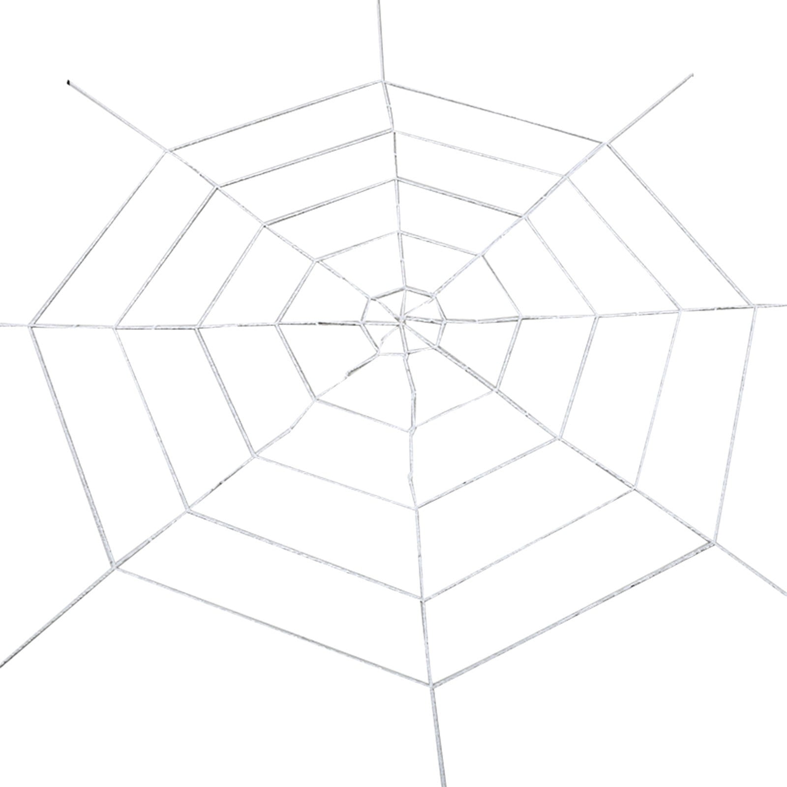 FFENYAN 4FT Halloween Spider Webs Lamp Horror Halloween Web LED ...