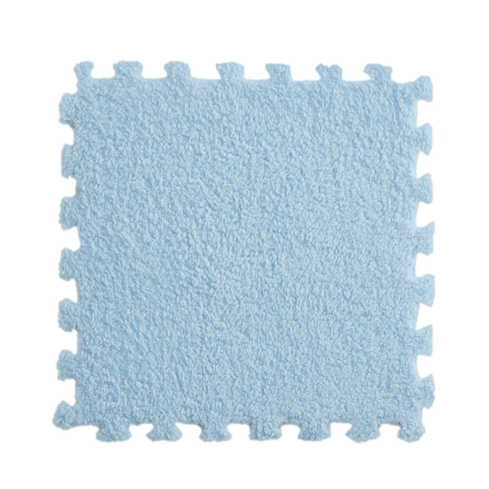 Dengmore 5PCS 11.81Inch Square Puzzle Polyester Velvet Carpet In 14 ...