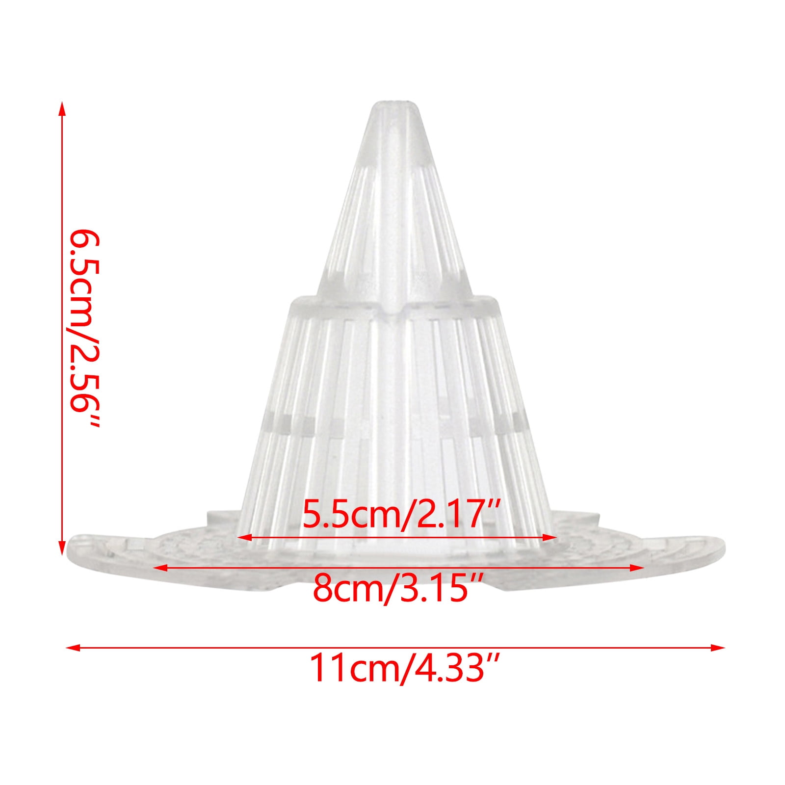 Dengmore 5pcs Flower Pot Hole Cone Mesh Pad DIY Planter Bonsai Pot ...