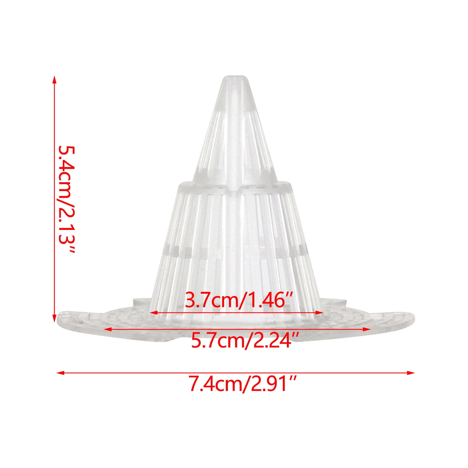 Dengmore 5pcs Flower Pot Hole Cone Mesh Pad DIY Planter Bonsai Pot ...