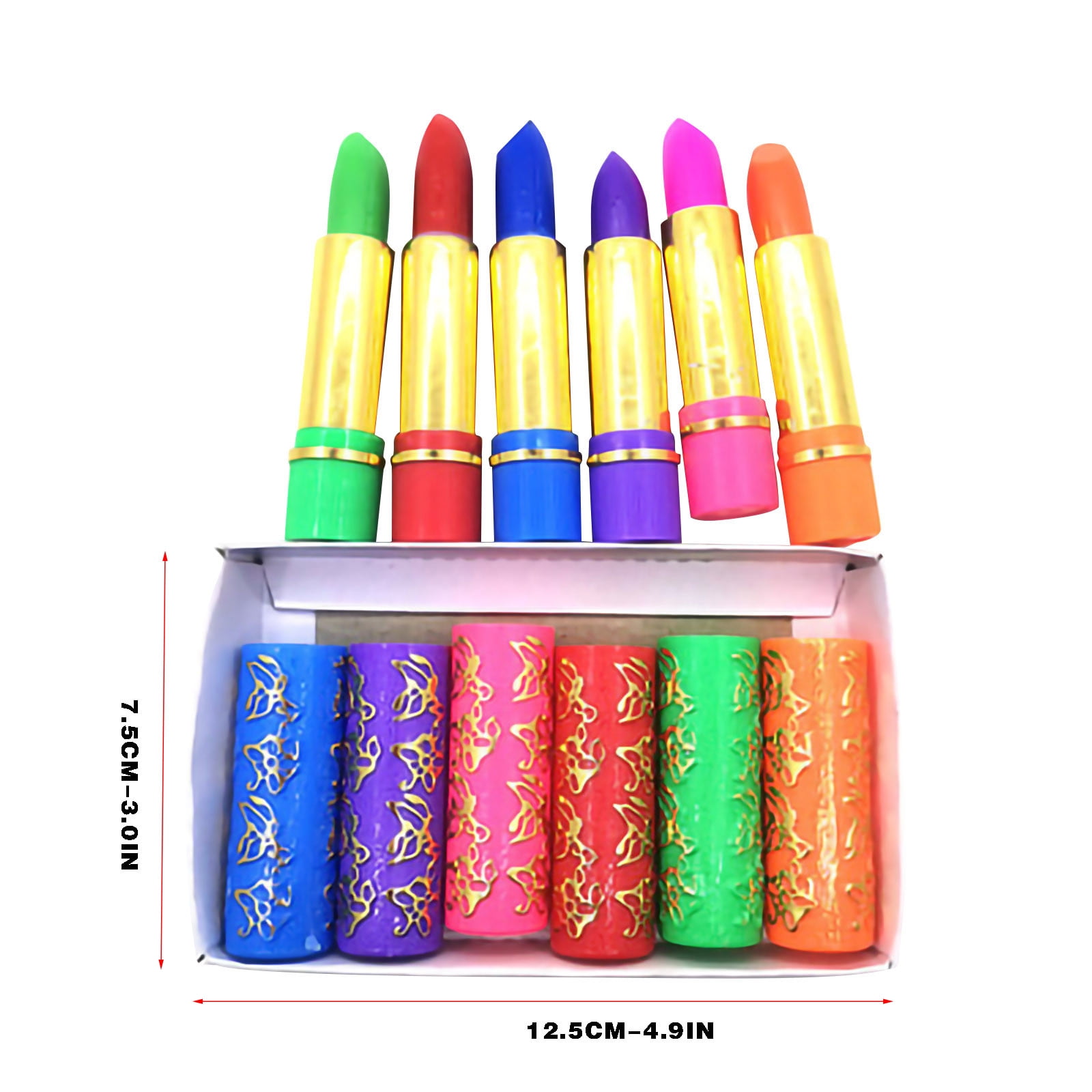 Dengmore 6pcs Color Changing Lip Balm for Women Tinted Stain Gloss Balm ...