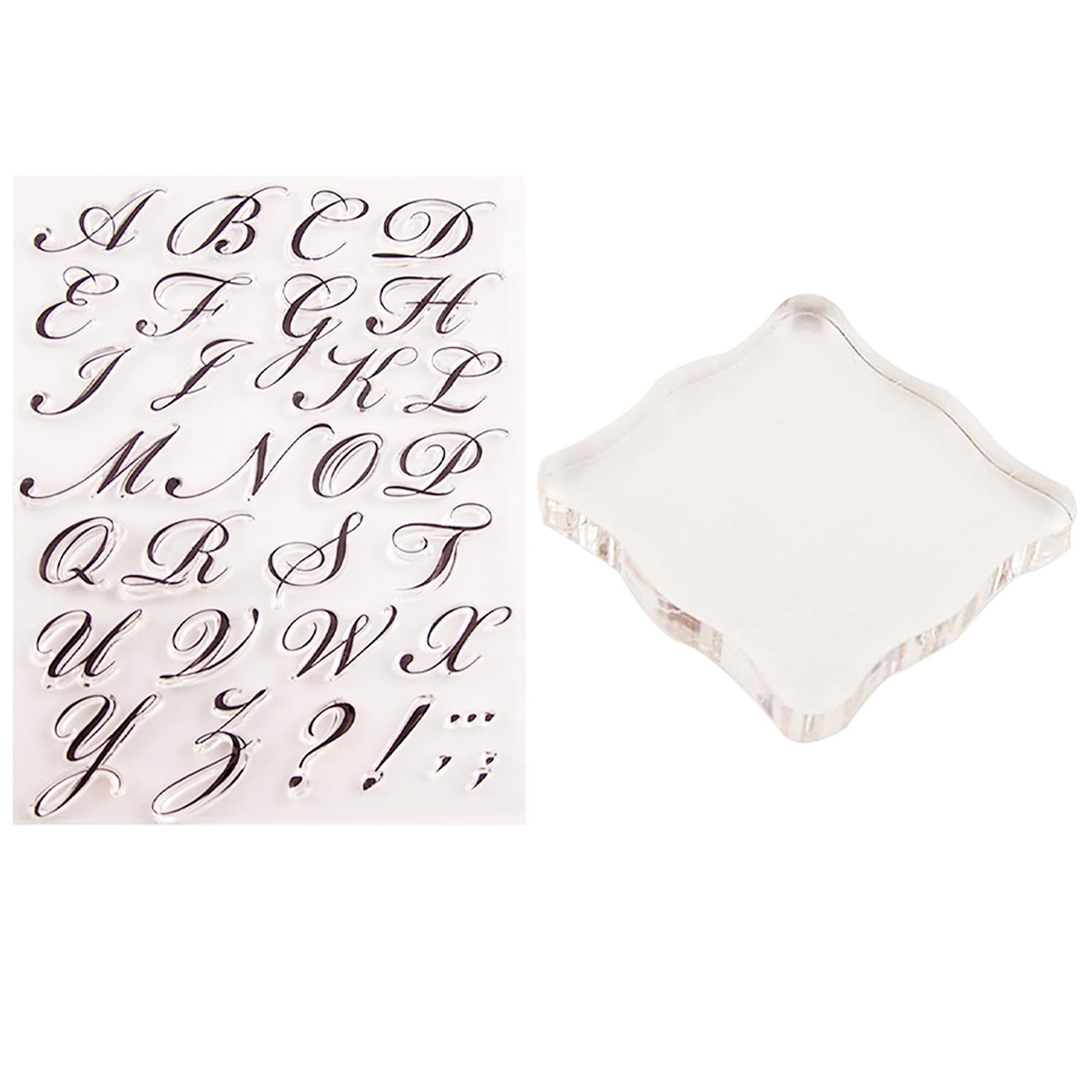 Dengmore Alphabet Embosser Cake Decor Baking Bakeware Letters Tool Nice ...