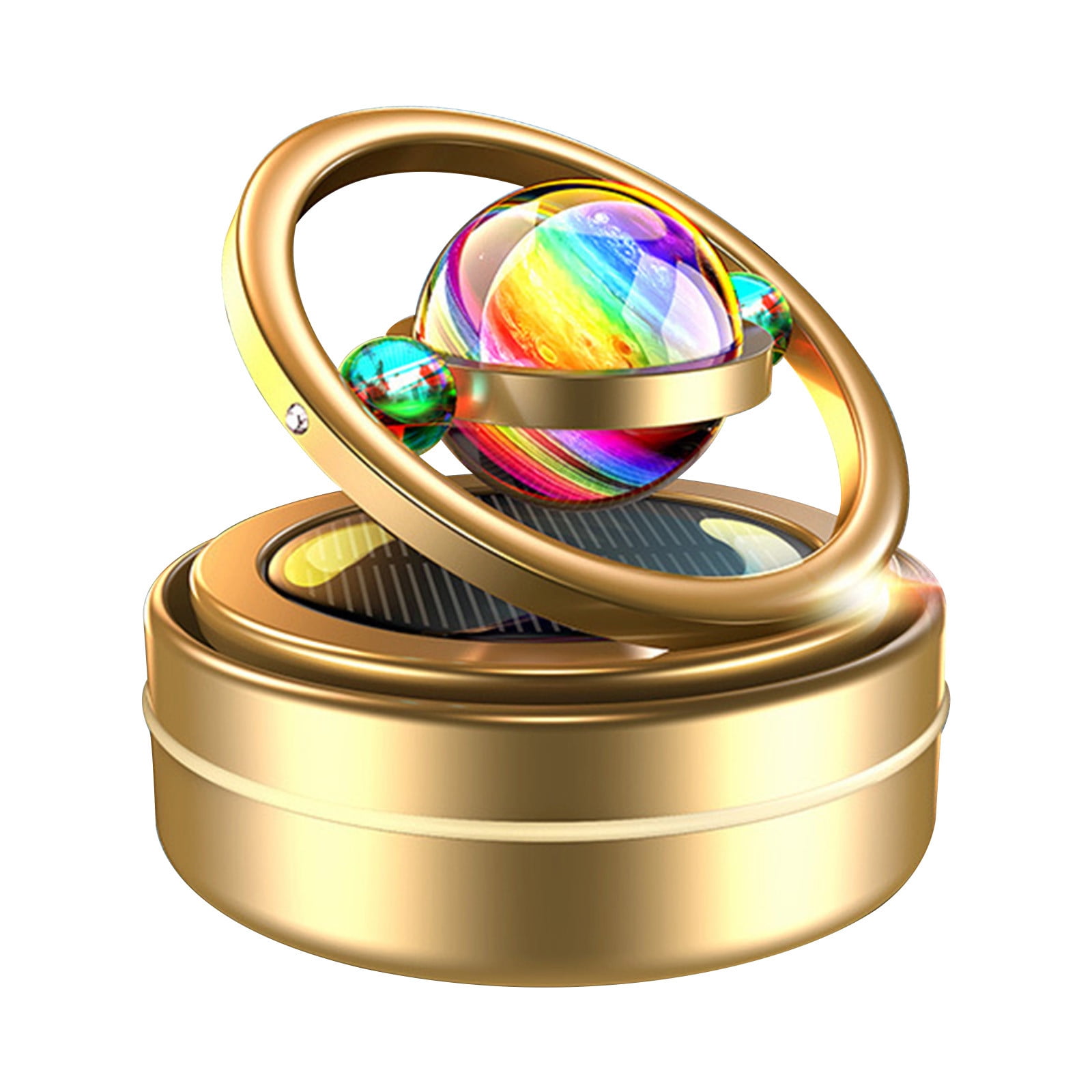 Dengmore Auto Rotating Aromatherapy Car Air Freshener Planetary ...