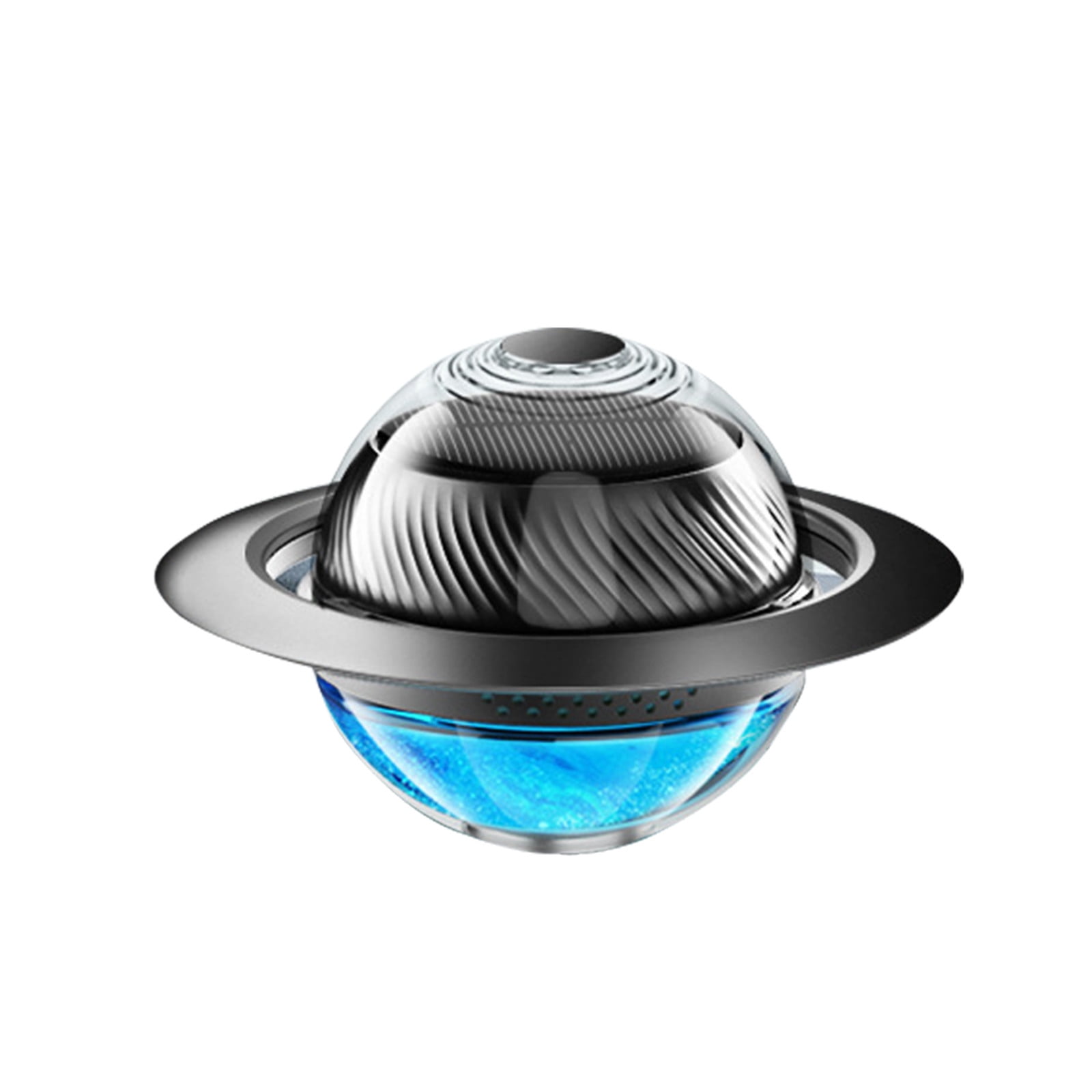 Dengmore Car Air Freshener Planets Solar Powered Rotating Aromatherapy ...