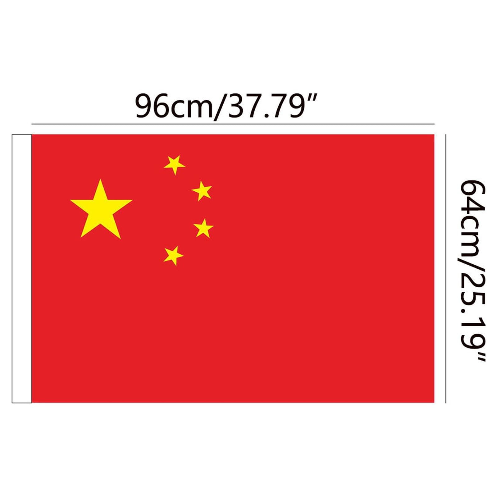 Dengmore Chinese Flag Large Size 6 Specifications Indoor And Outdoor ...