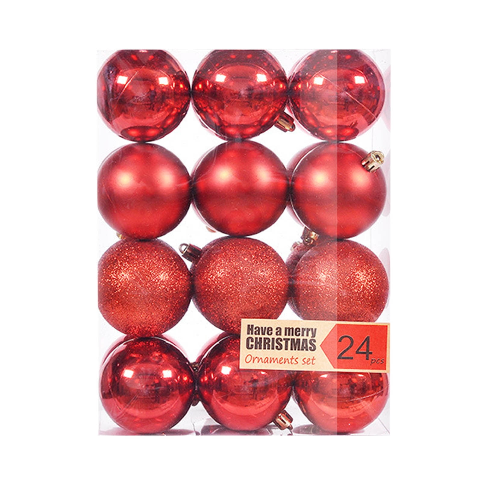 Dengmore Christmas Ball Christmas Tree Pendant 3CM Christmas Ball ...