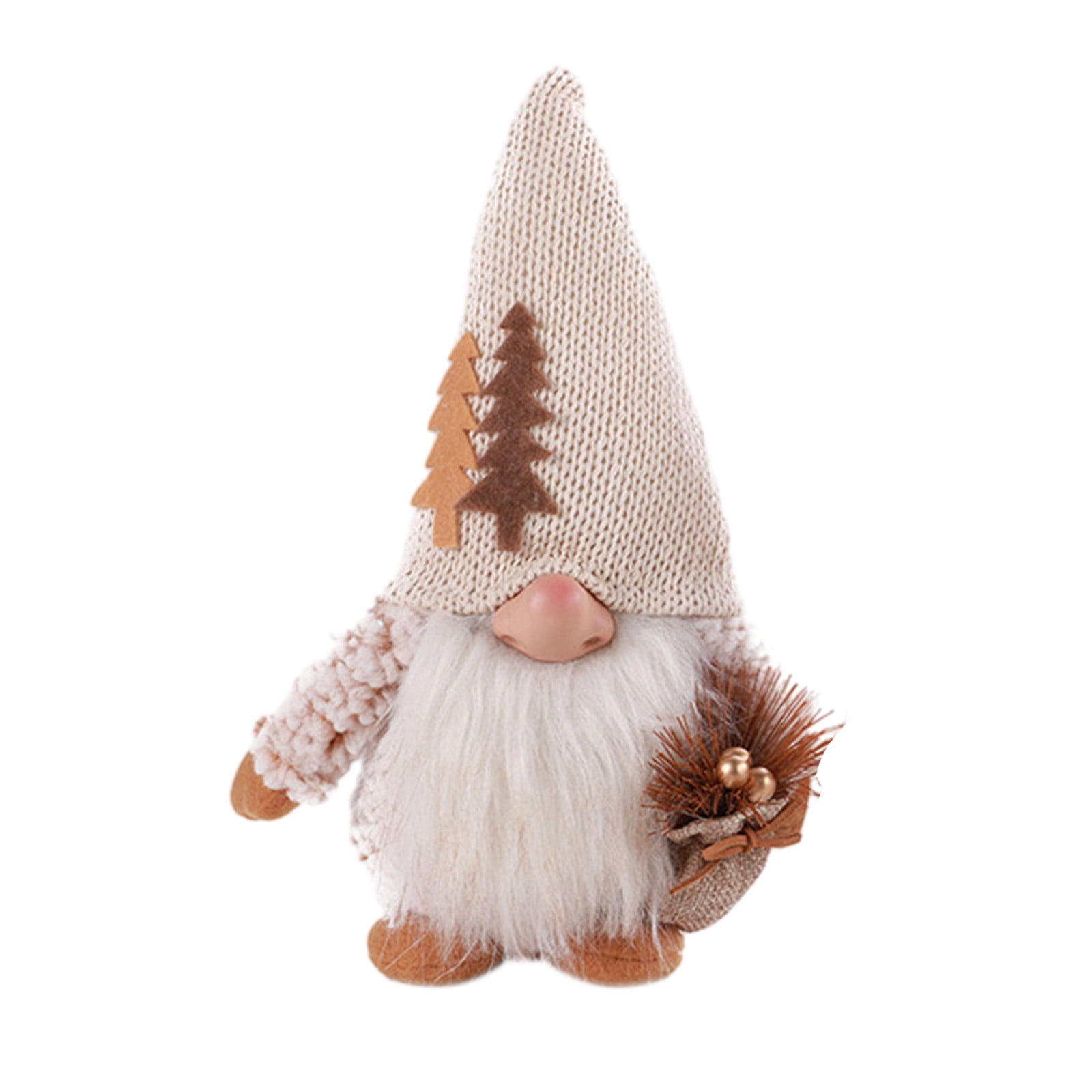 Dengmore Christmas Decoration Faceless Doll Ornaments Plush Gnomes ...