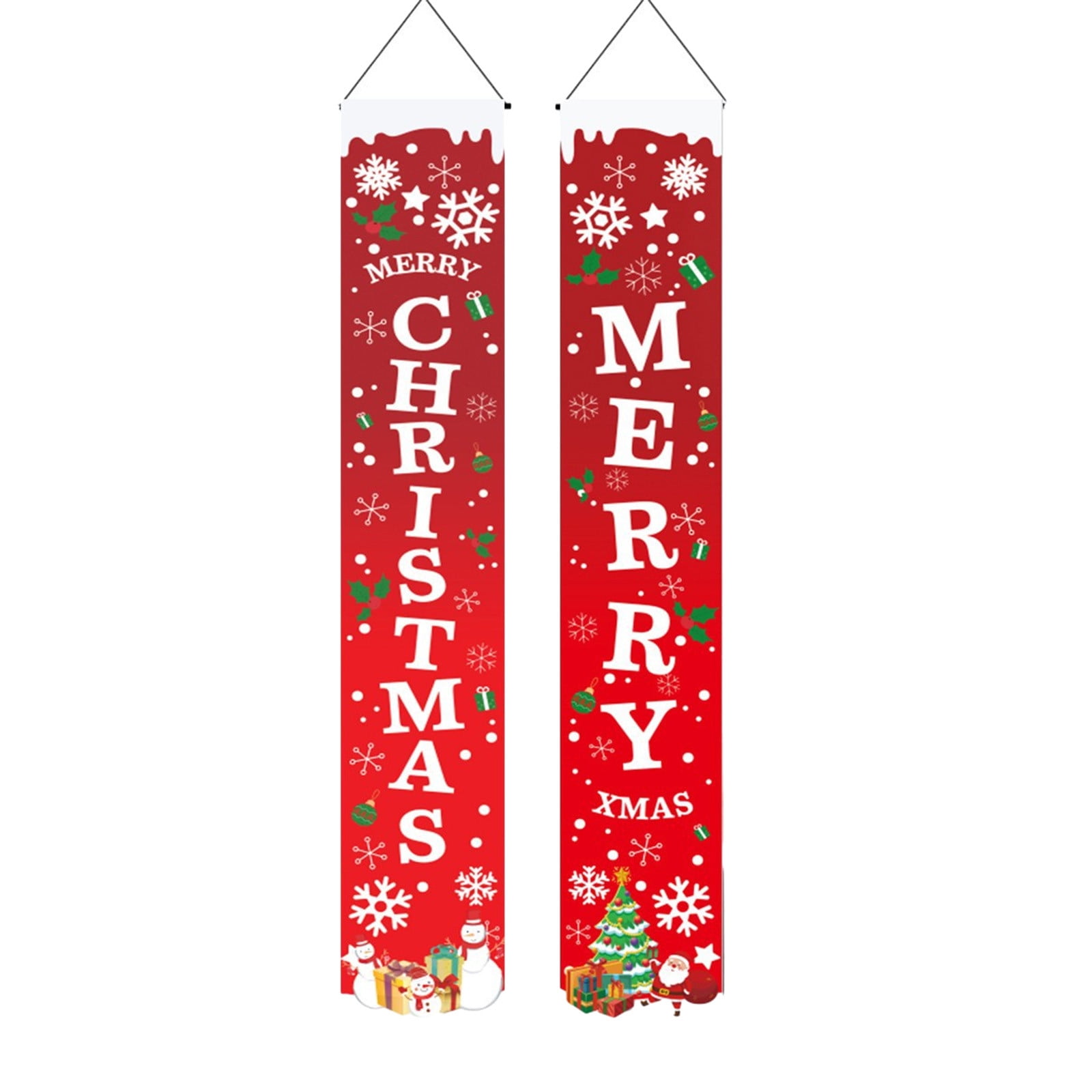 Dengmore Christmas Decorations Red Welcome Merry Christmas Outdoor Yard ...