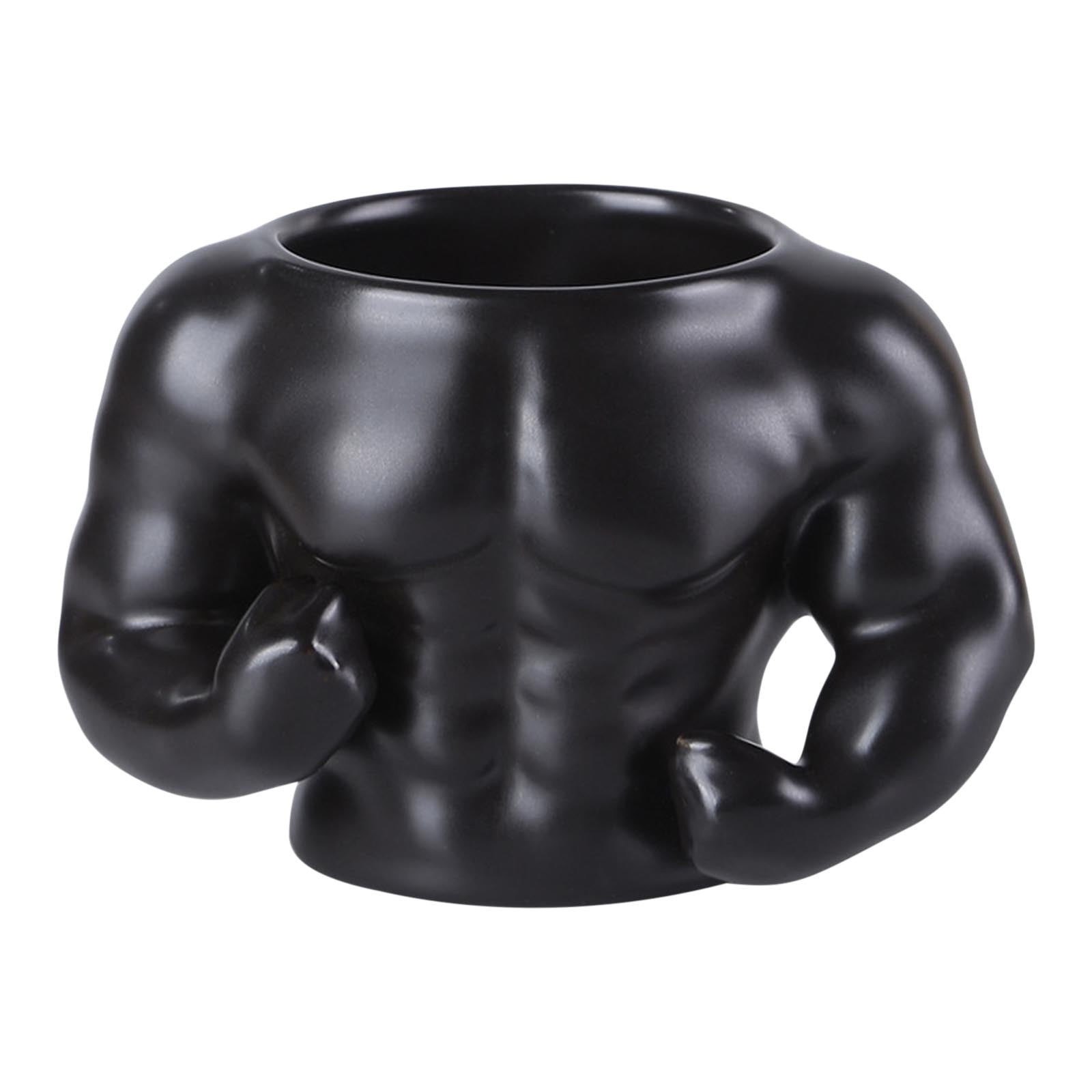 Dengmore Coffee Mug Muscle Hunk Ceramic Mug for Couple Friends Muscular ...