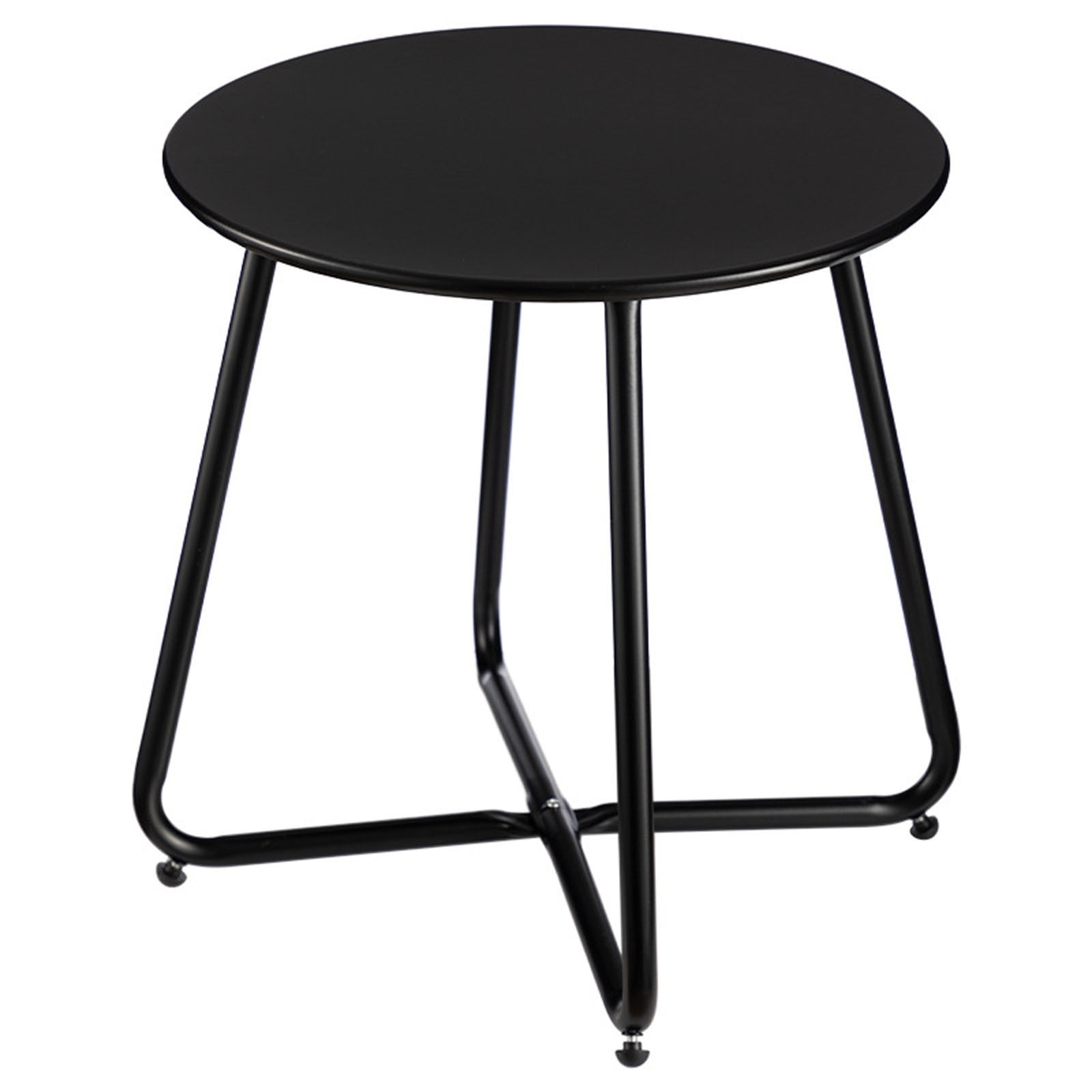 Dengmore Coffee Table Wooden Small Side Table Round Small Tea Table TV ...