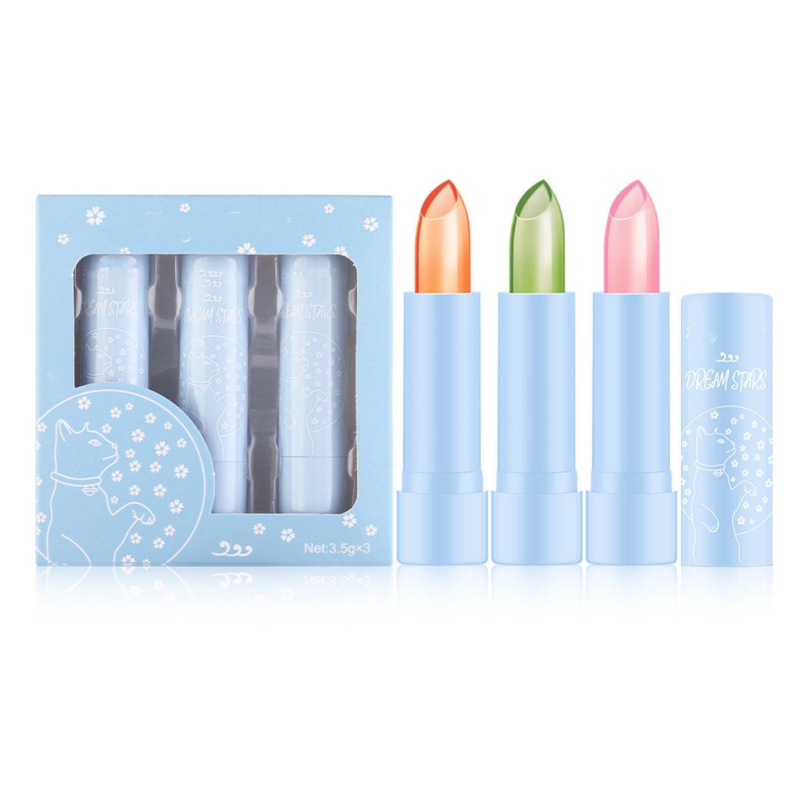 Dengmore Color Changing Lip Balm for Women, Natural Plant Extract ...