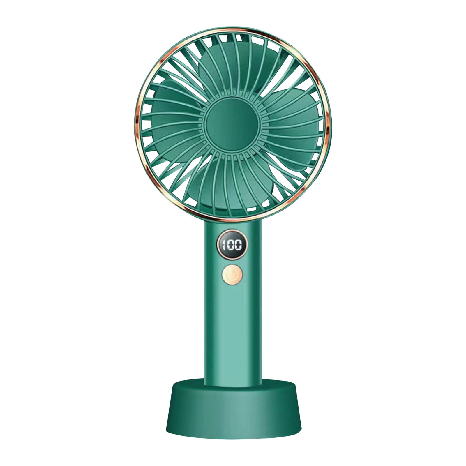 Dengmore Cute Design New Small Fan Quiet Large Wind Rechargeable ...