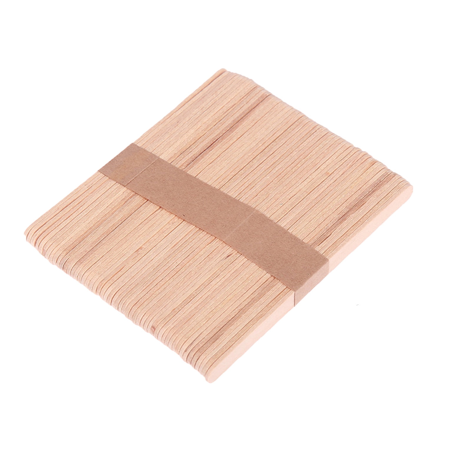 Dengmore DIY Wood Primary Color Ice Cream Stick Can Be Made Creatively ...