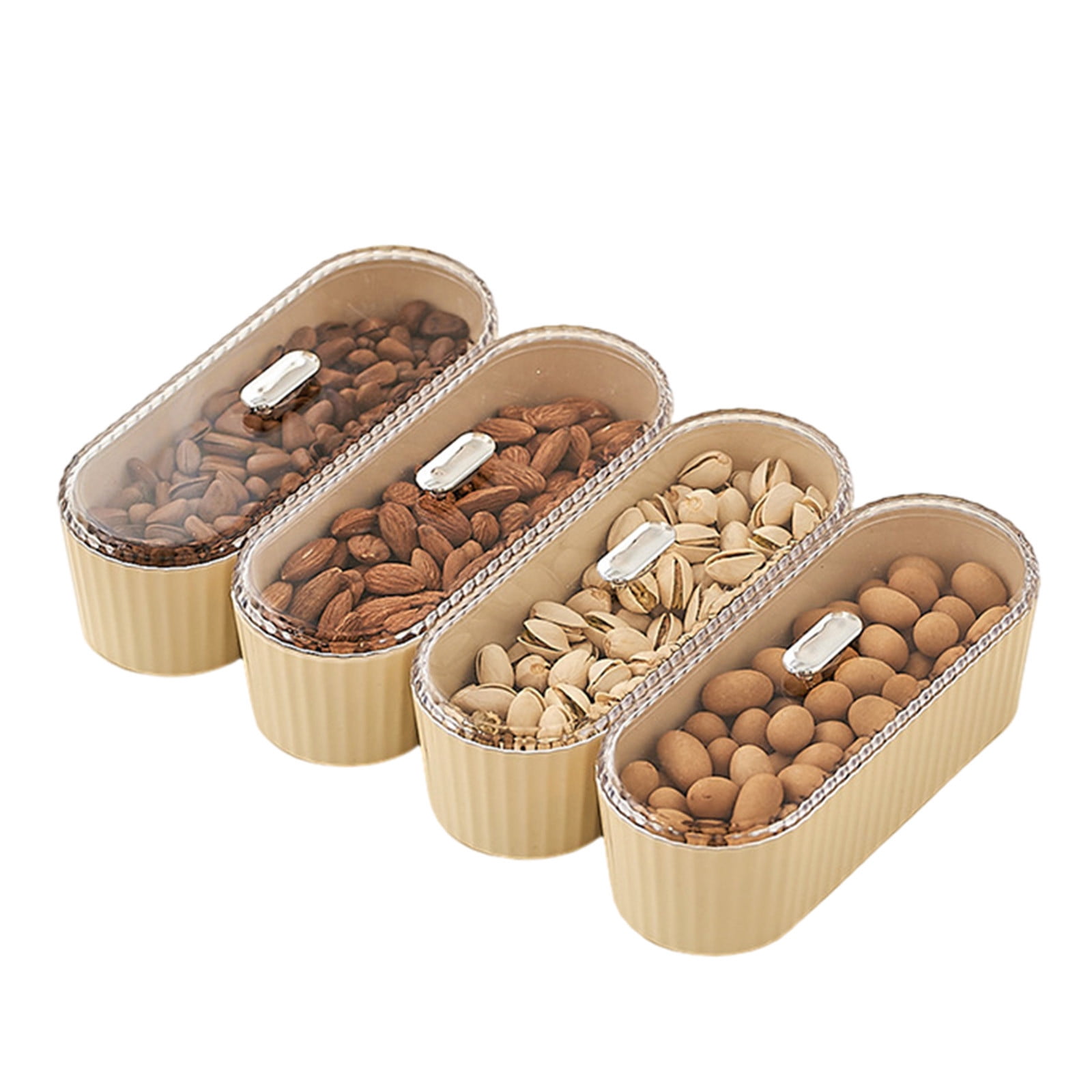 Dengmore Divided Serving Tray With Lid Multifunctional Storage ...