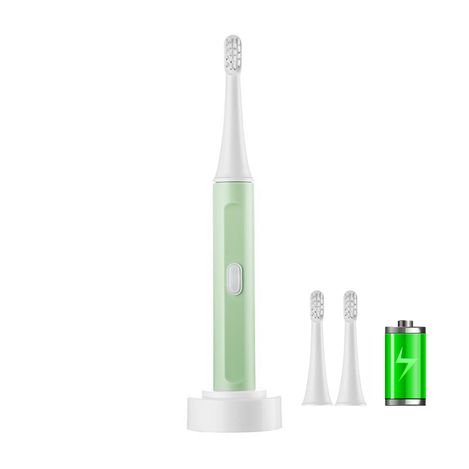 Dengmore Electric Toothbrush with 2 Brush Heads Sonic Rechargeable ...
