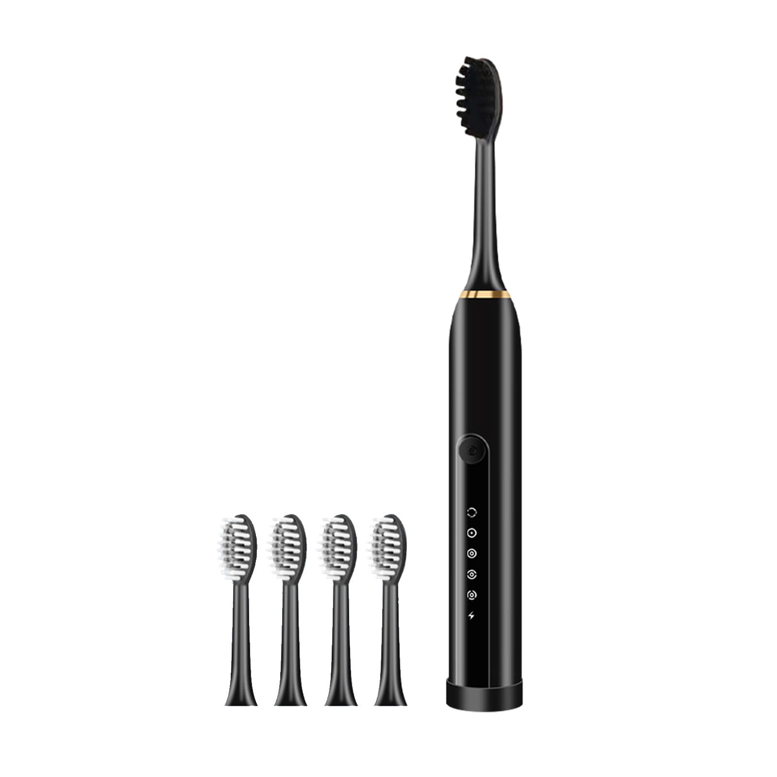 Dengmore Electric Toothbrush with 4 Brush Heads IPX7 Rechargeable ...