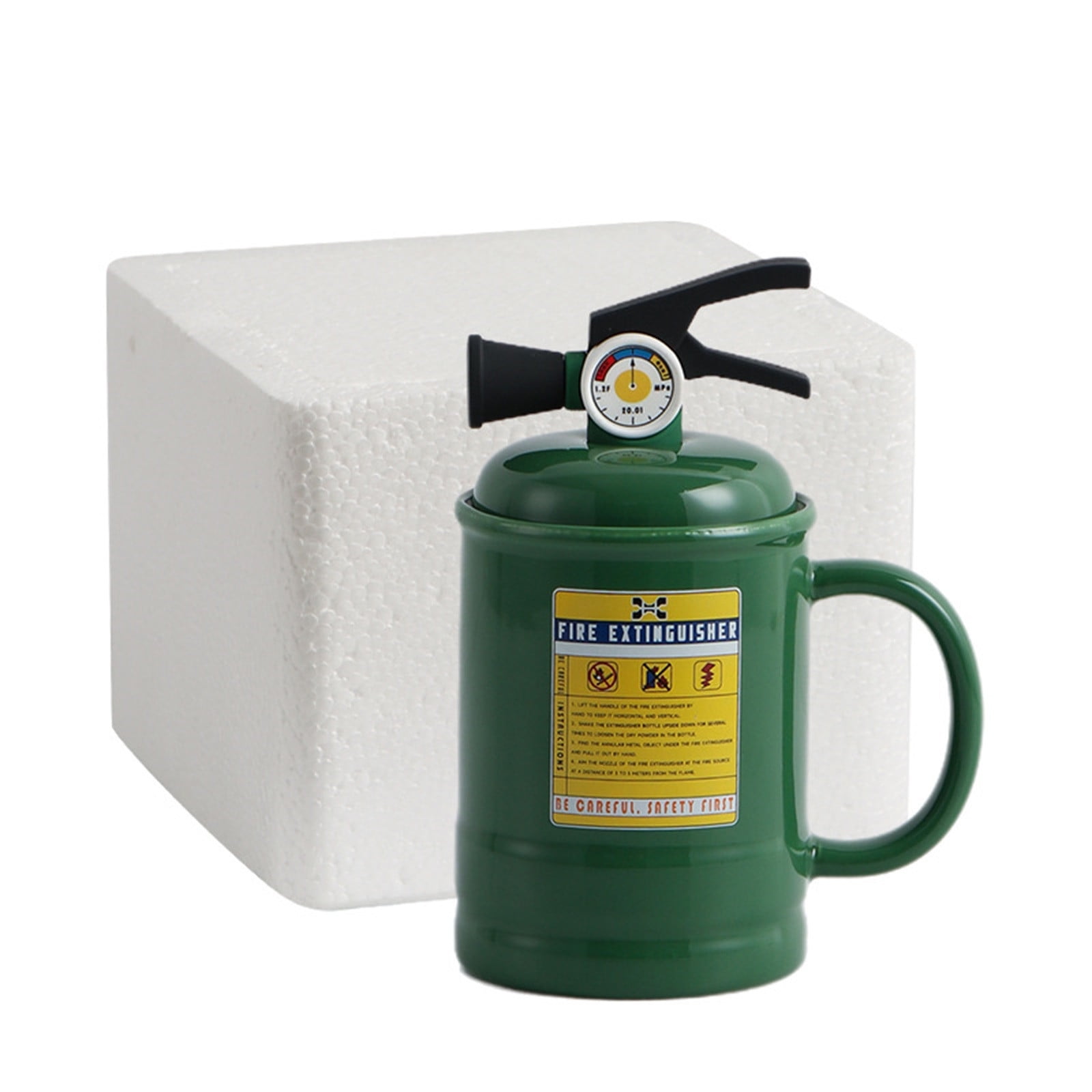 Dengmore Extinguisher Canister With Attitude Cute Food Storage Jar with ...