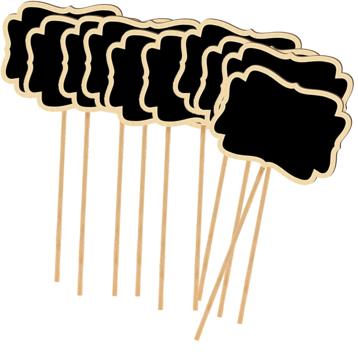 FFENYAN Eye Catching Decoration Plant Spring Small Blackboard Plant And ...