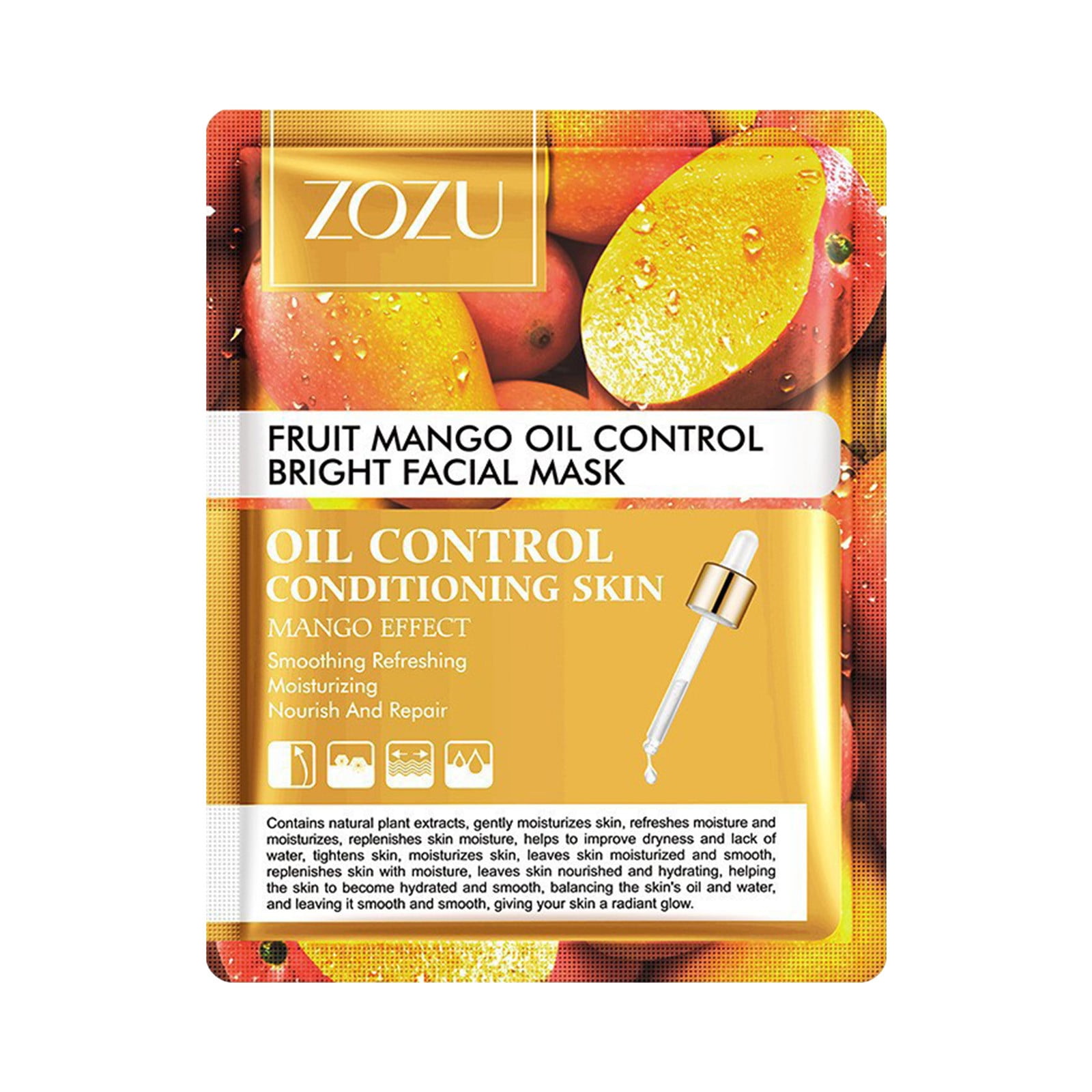 Dengmore Facial Masks for Women Skin Care Fruit Full Face Facial Mask ...