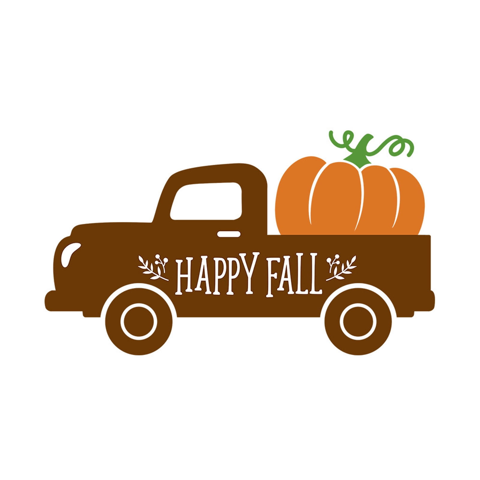 Dengmore Fall Stickers HAPPY FALL Thanksgiving Sticker Car Thanksgiving ...