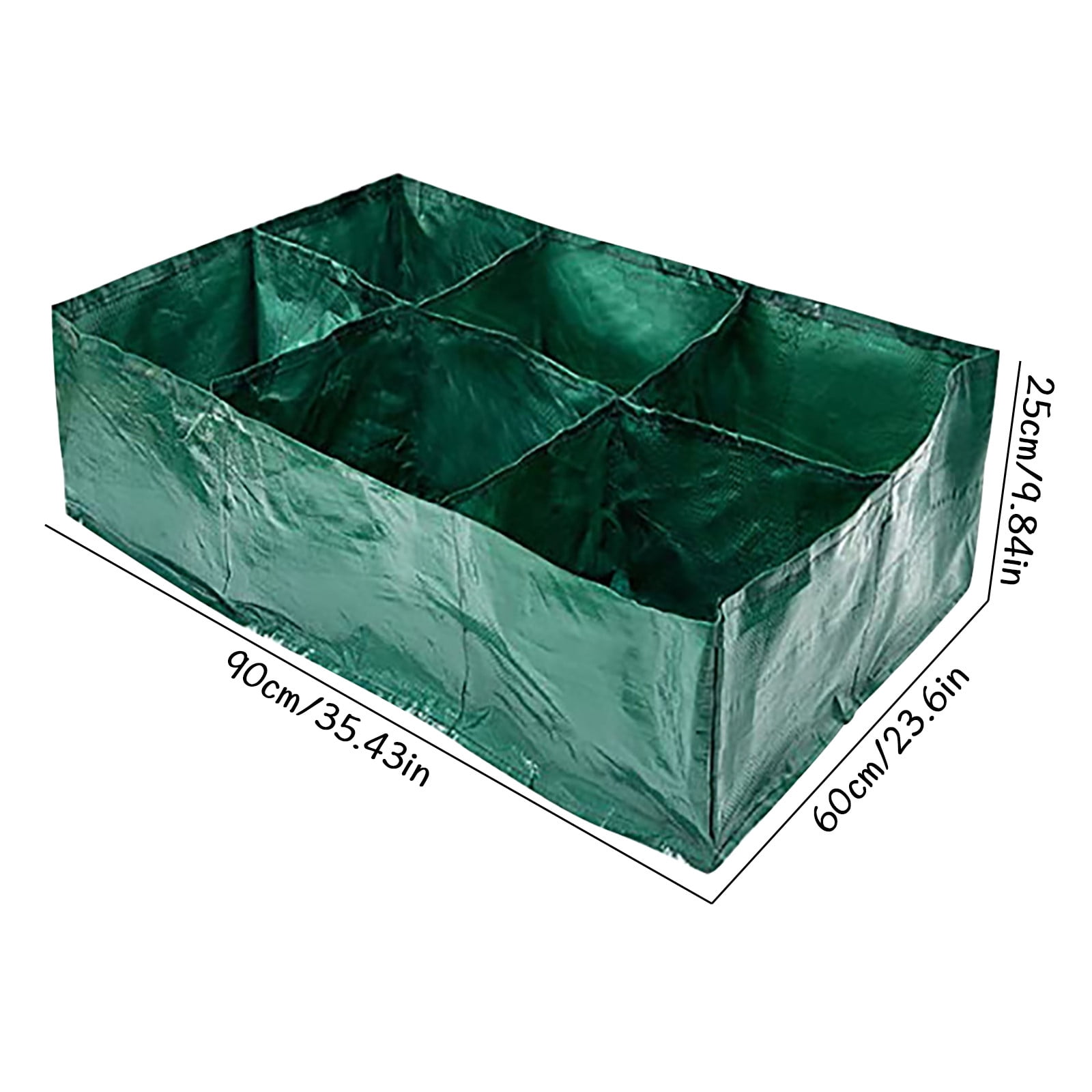 Dengmore Flower Window Box Planter Plastic Vegetable Planters with ...