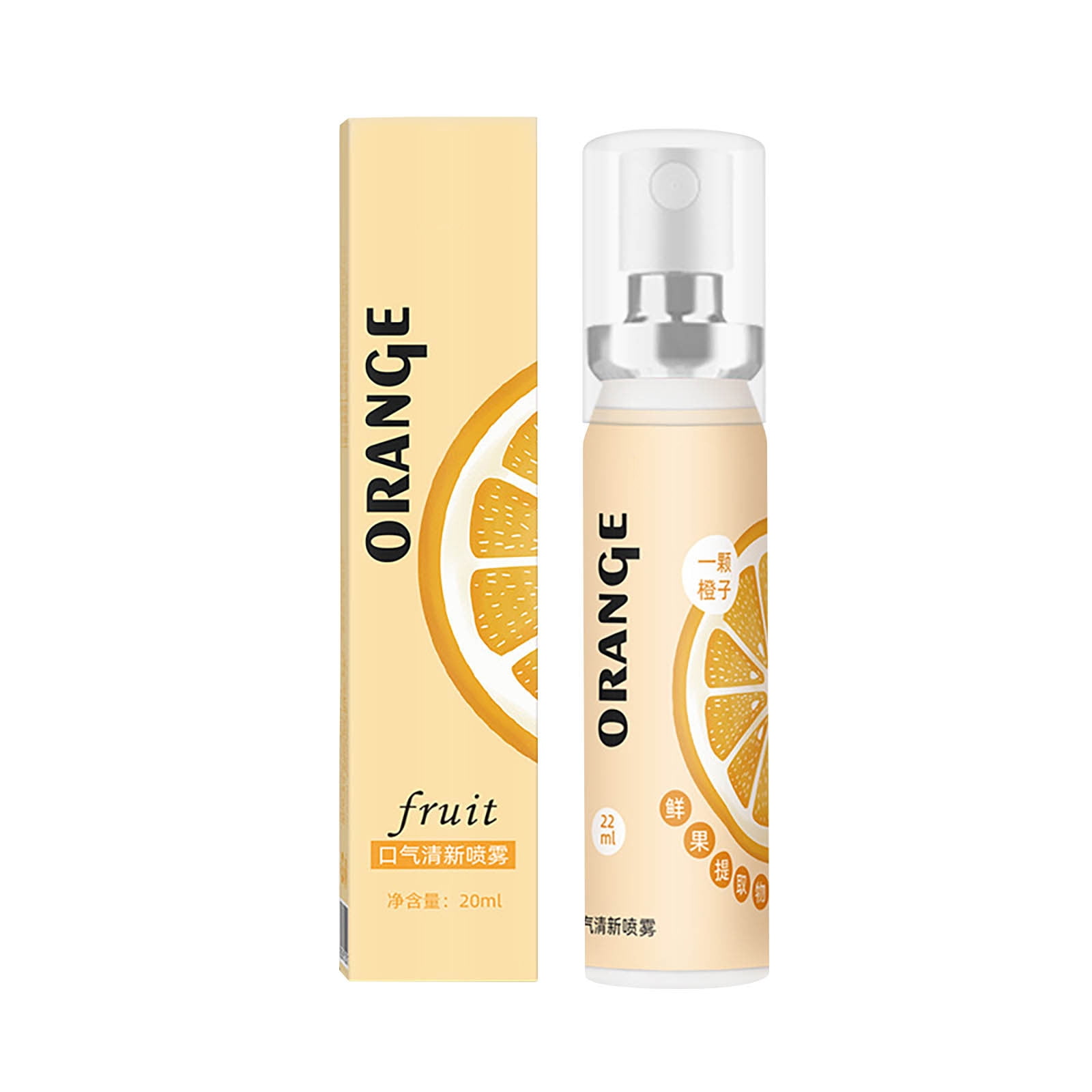 Dengmore Fruit Fresh Breath Spray Fruit-Flavored Oral Spray Freshener Compact Portable ...