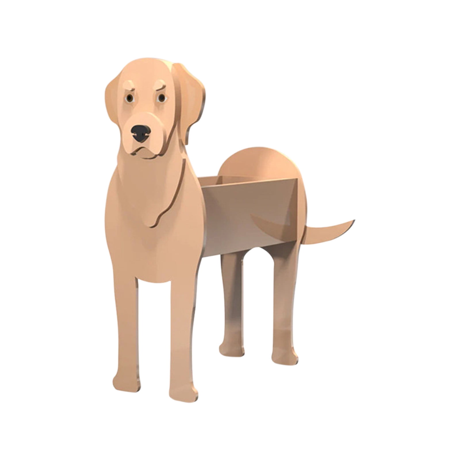 Dengmore Garden Resin Dogs Flower Pot Art Crafts Dog Flower Pot Outdoor ...