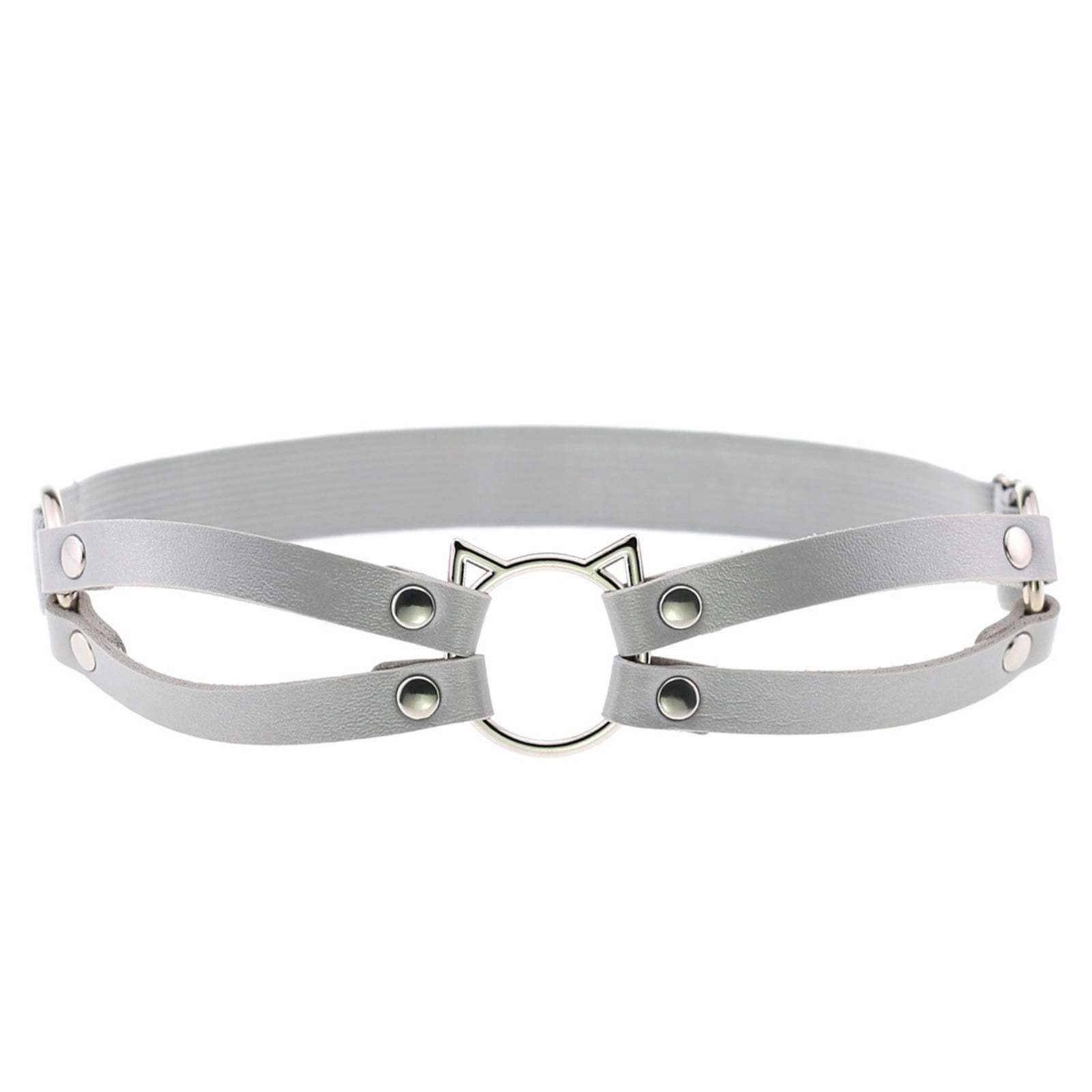 Dengmore Garter Belt Leg Loop Leather Leg Garter Clip - Walmart.com