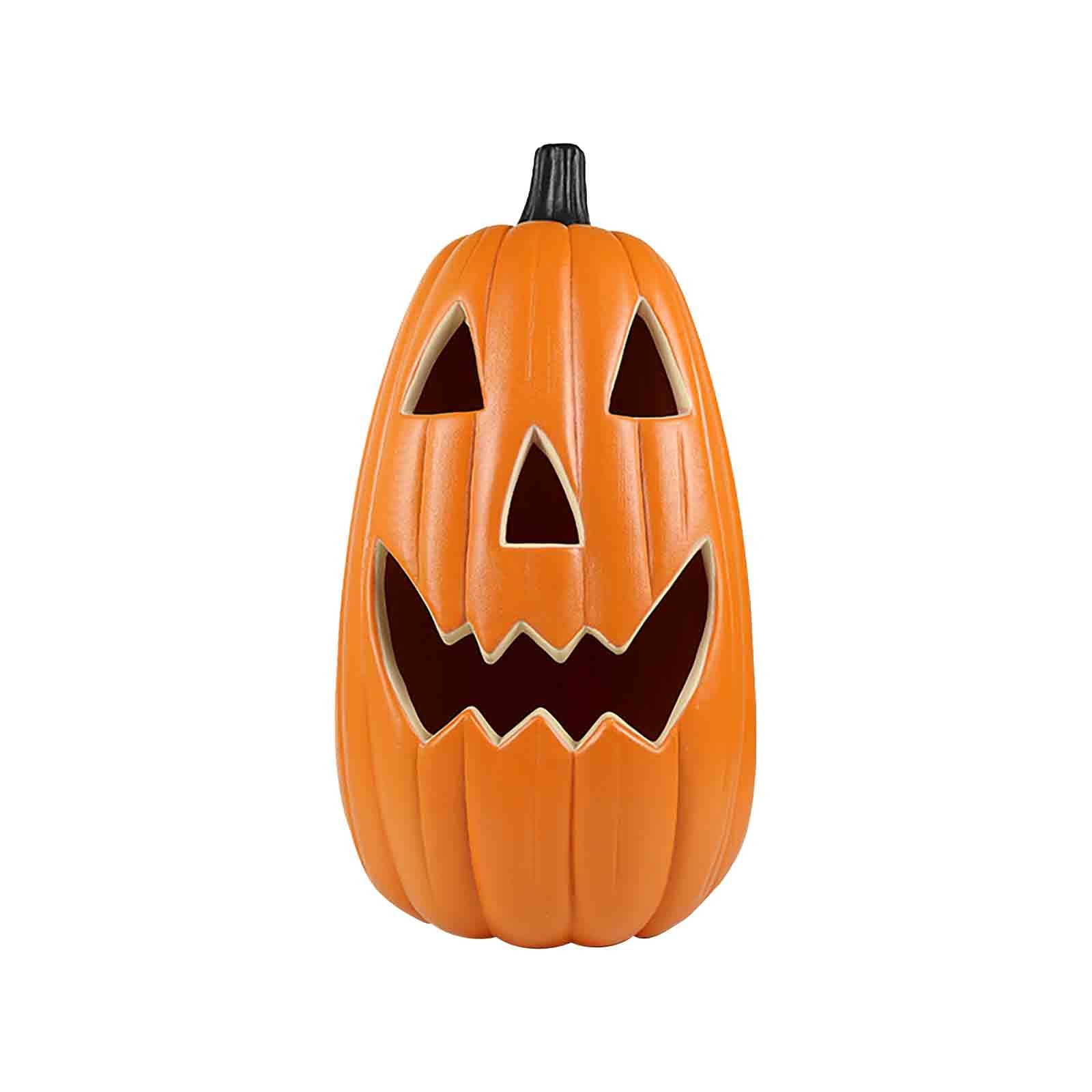 Dengmore Halloween Carnival Night Pumpkin Decoration Pumpkin Head Light ...
