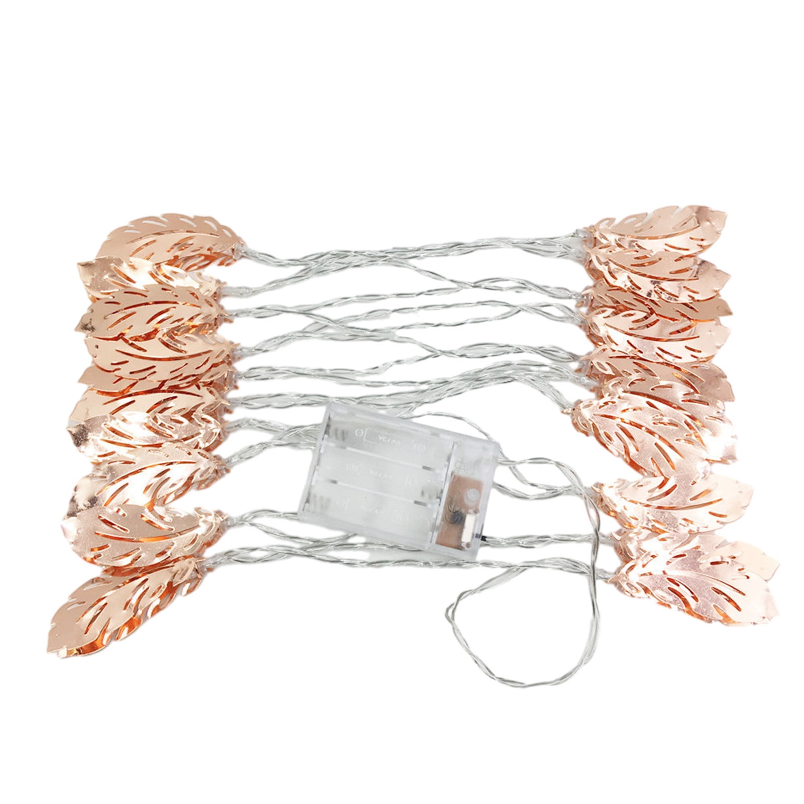 Dengmore Halloween Decorations String Lights Feather Lights Lamp ...