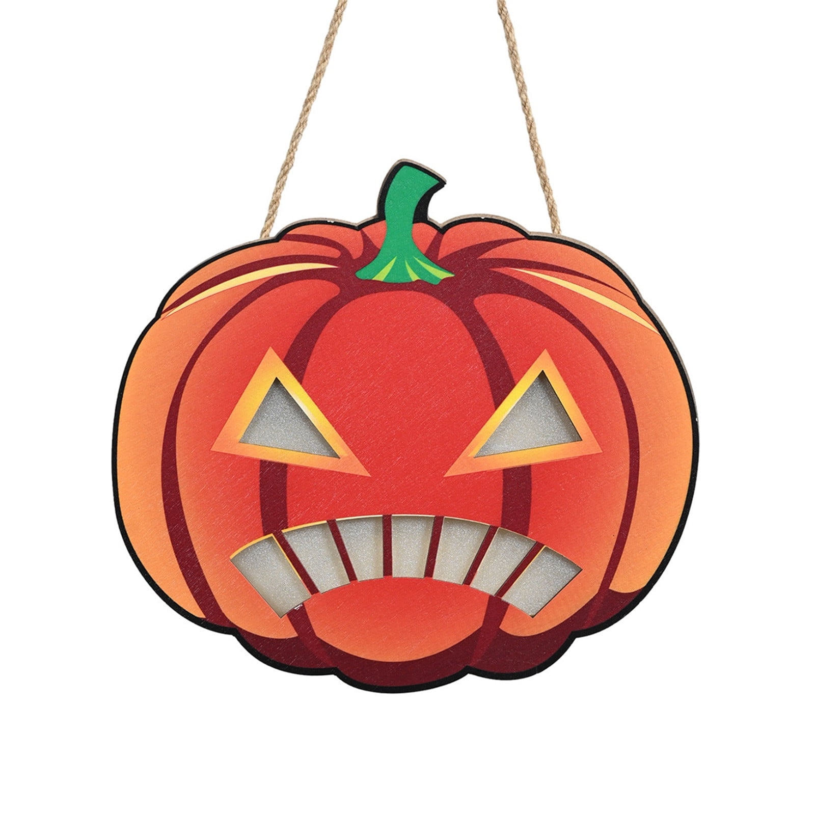 Dengmore Halloween Front Door Decoration Sign Ghost Festival Wooden ...