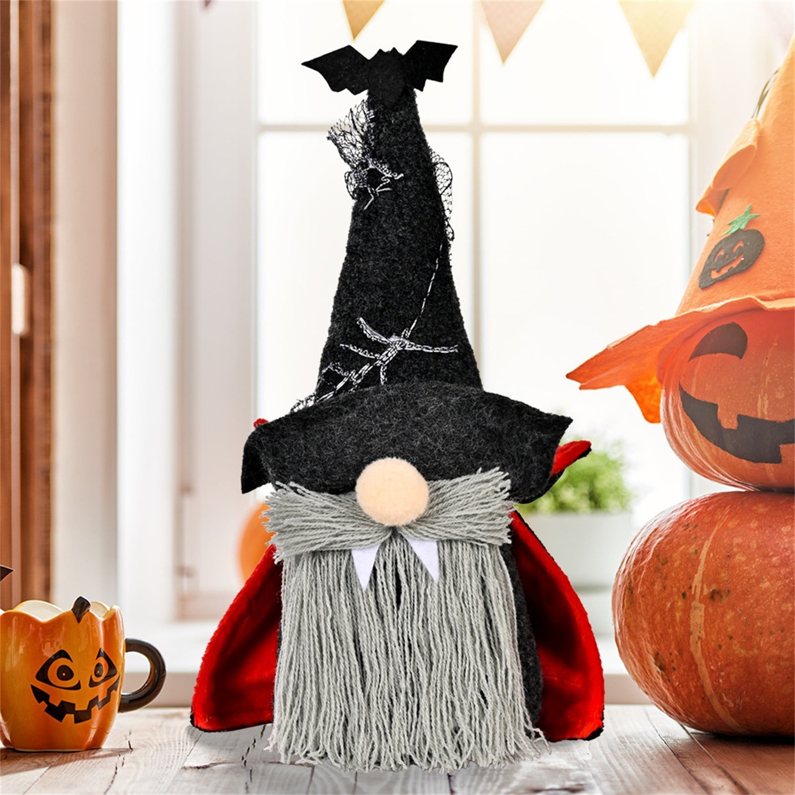 Dengmore Halloween Gnome Plush Decorations Dwarf Faceless Doll ...