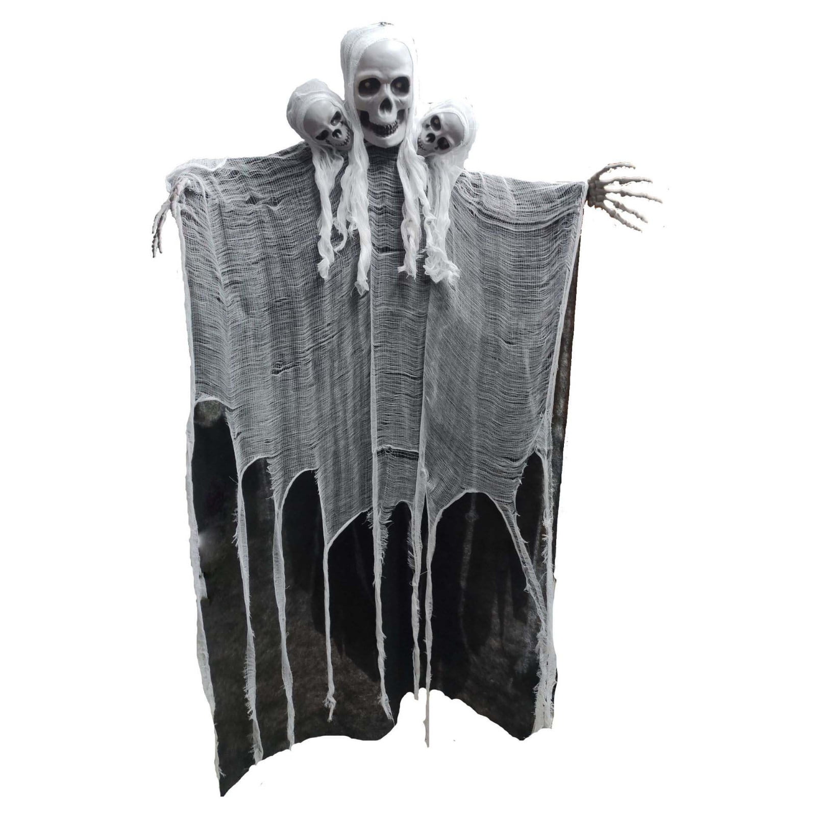 Dengmore Halloween Hanging Ghosts Decoration Background Layout Skull ...