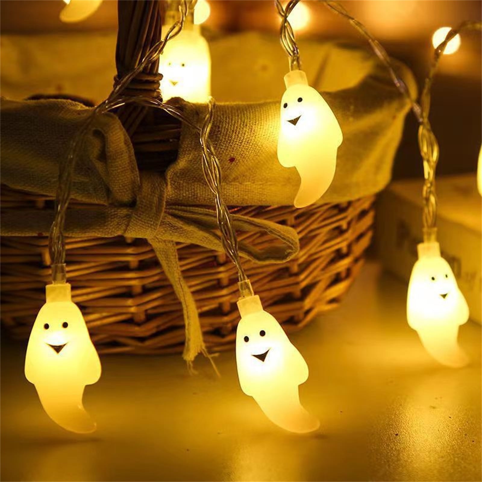 Dengmore Halloween Mini Ghosts Ghosts 118in Long Halloween Decoration ...