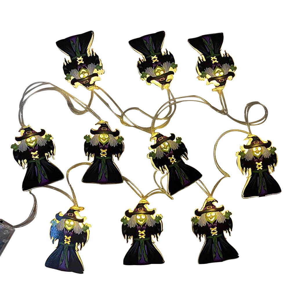 Dengmore Halloween Mummy String Light Diy Battery Box String Lights ...