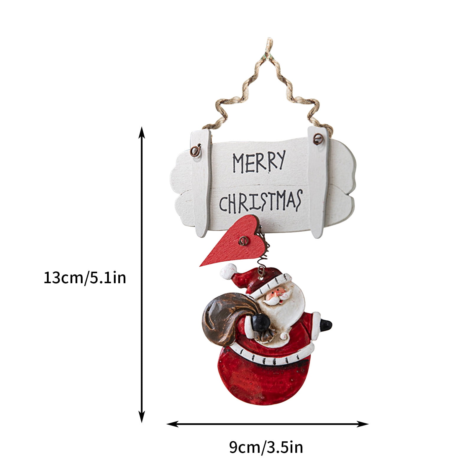 Dengmore Hanging Vintage Christmas Ornaments Christmas Hanging Door ...