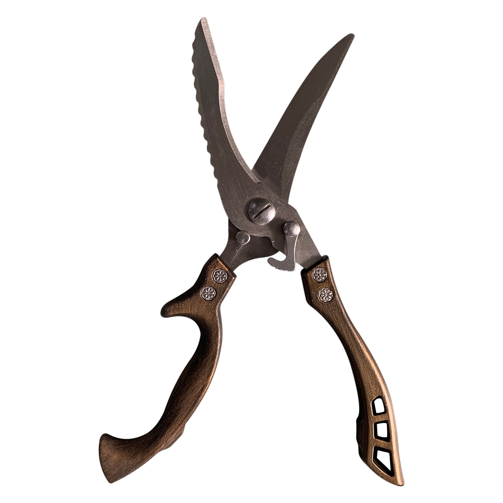 Dengmore Heavy Duty Stainless Steel Kitchen Scissors Multipurpose Ultra ...