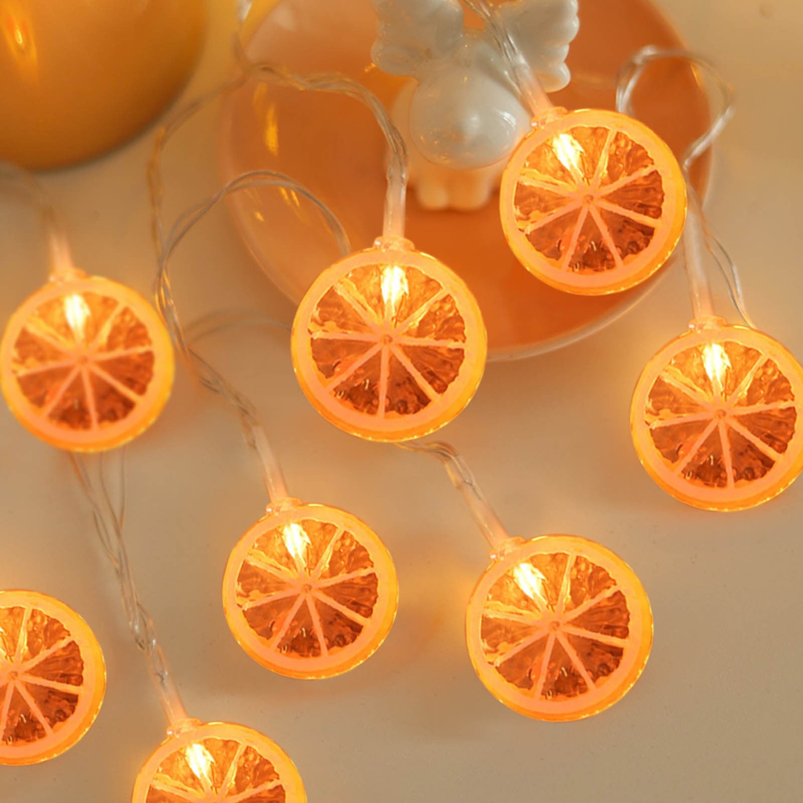 Dengmore Indoor String Lights New Rattan Copper Wire Lamp Nordic Room ...