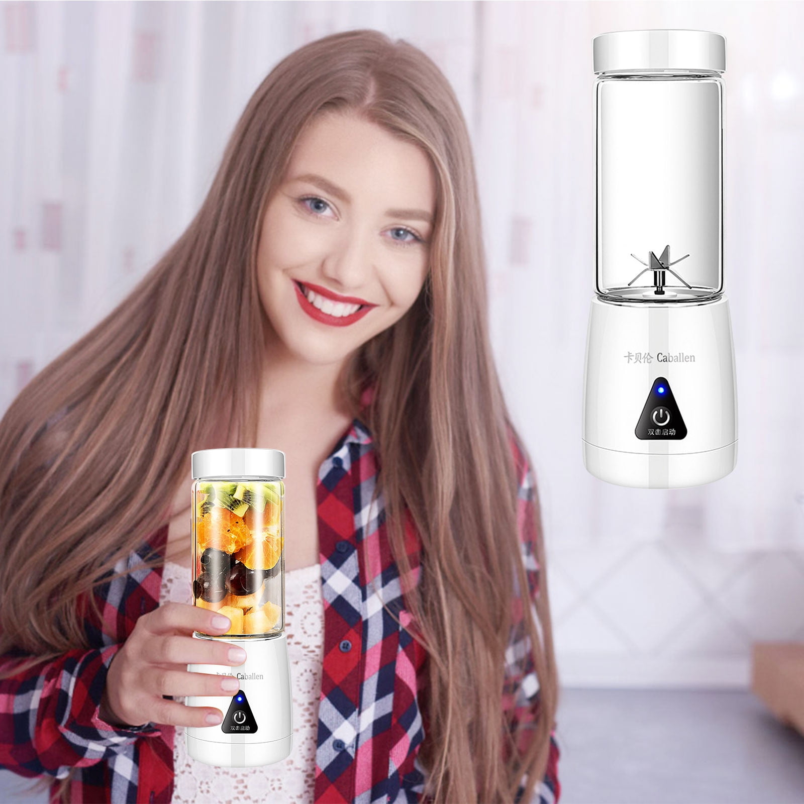 FFENYAN Juice Maker USB Electric Juice Cup Juice Mixerblender Mini ...