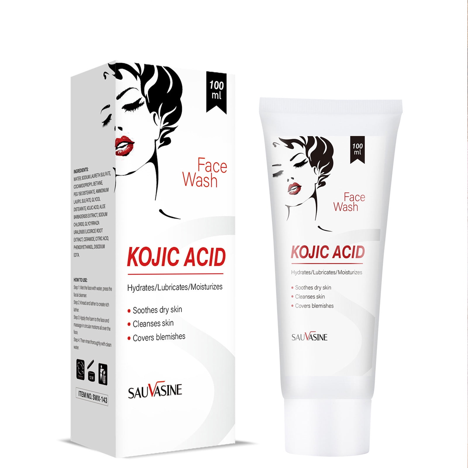 Dengmore Kojic Acid Facial Cleanser, Hydrating & Moisturizing Gentle ... Dengmore Kojic Acid Facial Cleanser, Hydrating & Moisturizing Gentle ...