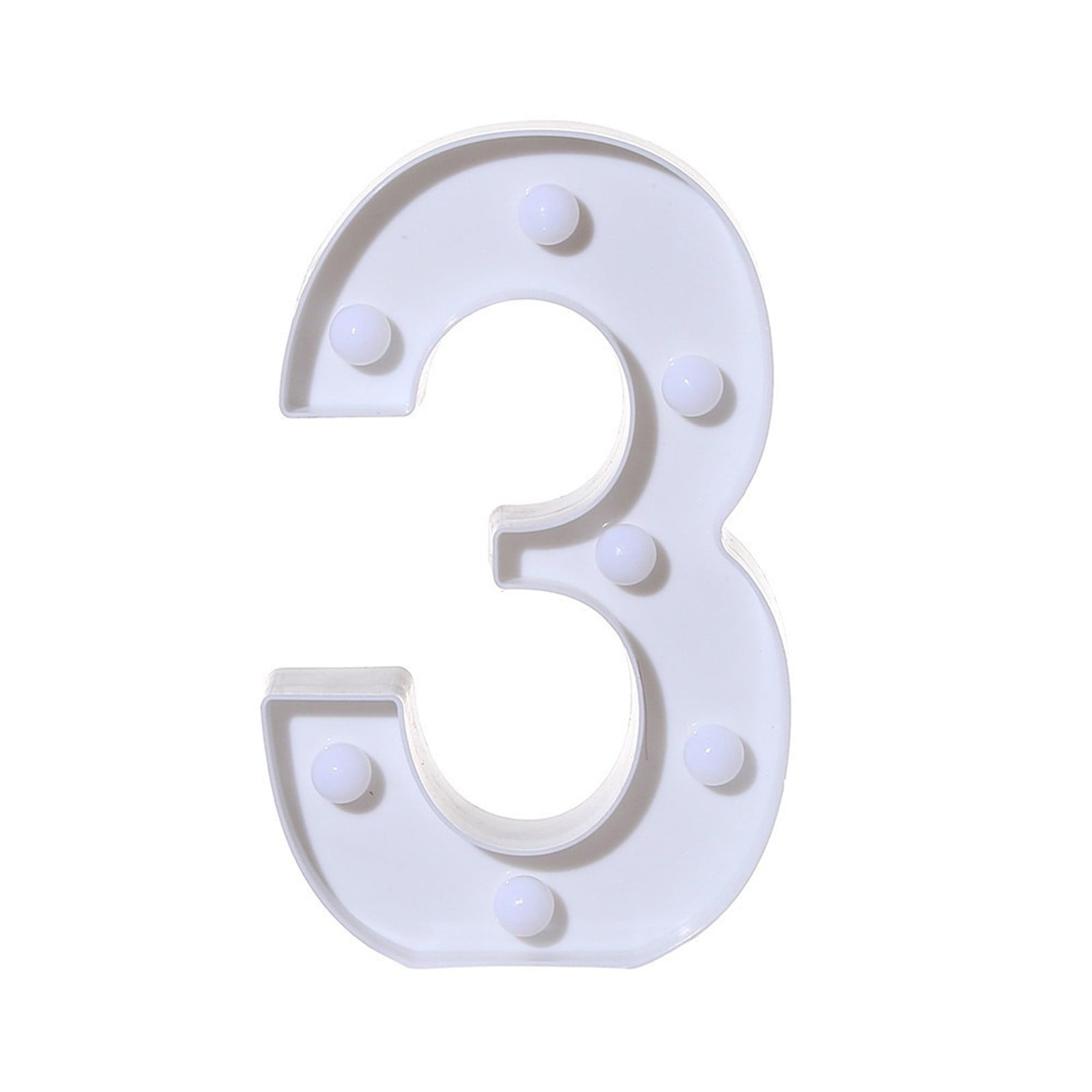 Dengmore LED Light Up Letters Lights for Home Party Wedding Decoration ...