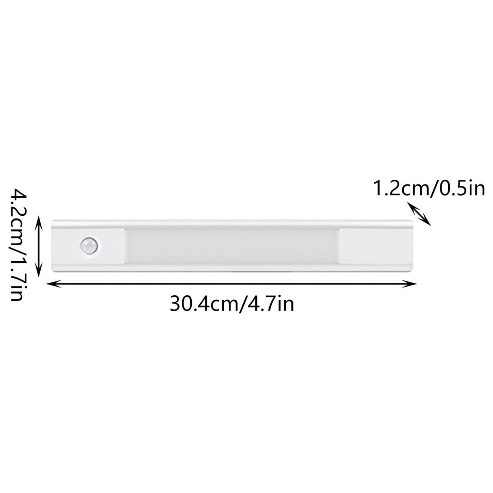 Dengmore LED Ultra thin Cabinet Sensor Light USB Wiring free Wardrobe ...