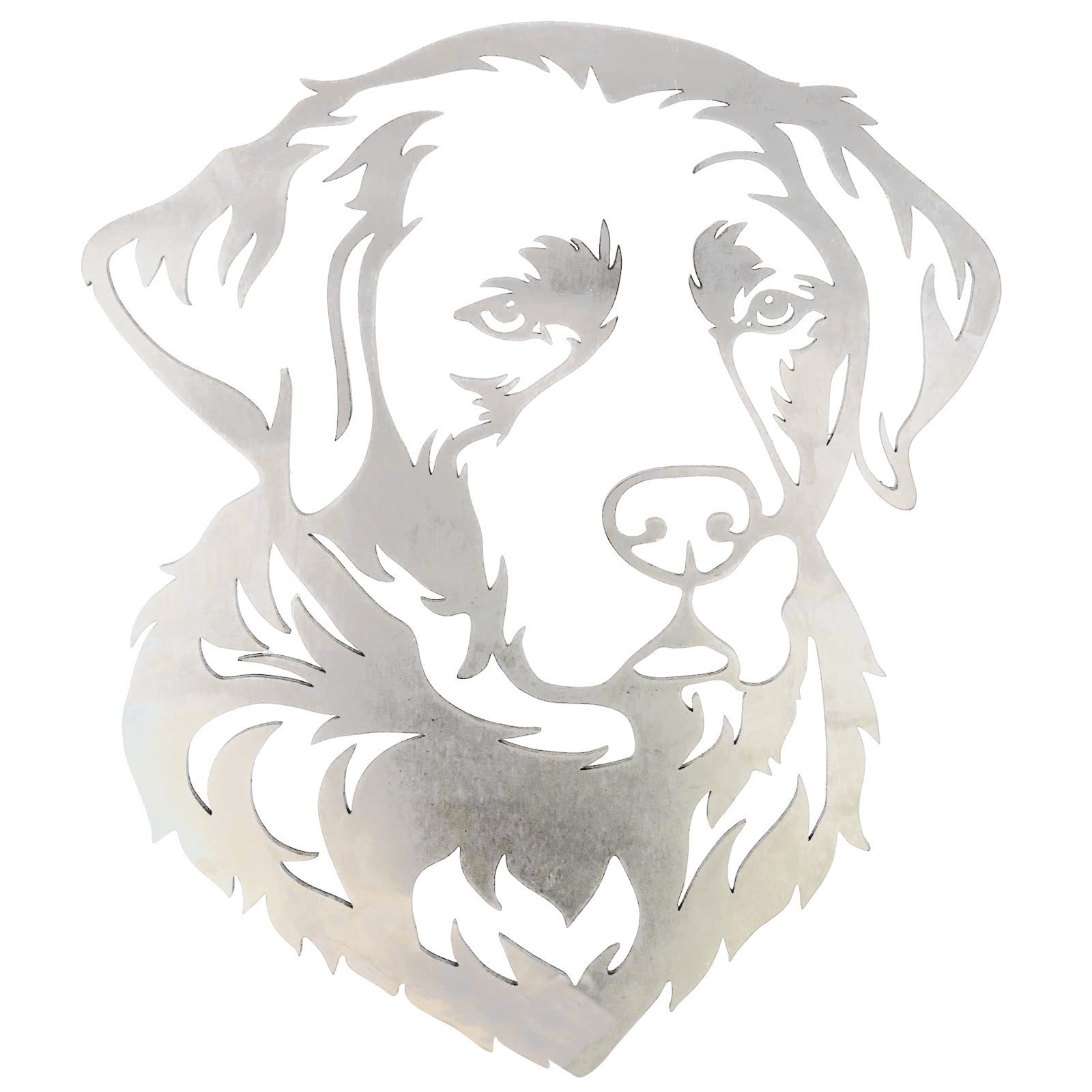 Dengmore Labrador Dog Garden Sculpture Sculpture Labrador Metal Dog ...