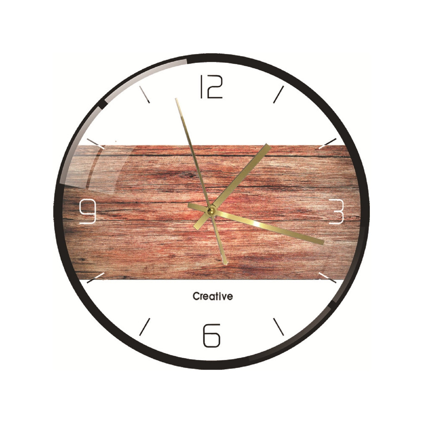 Dengmore Living Room Digital Wall Clock Acrylic Mute Creative Clock for ...