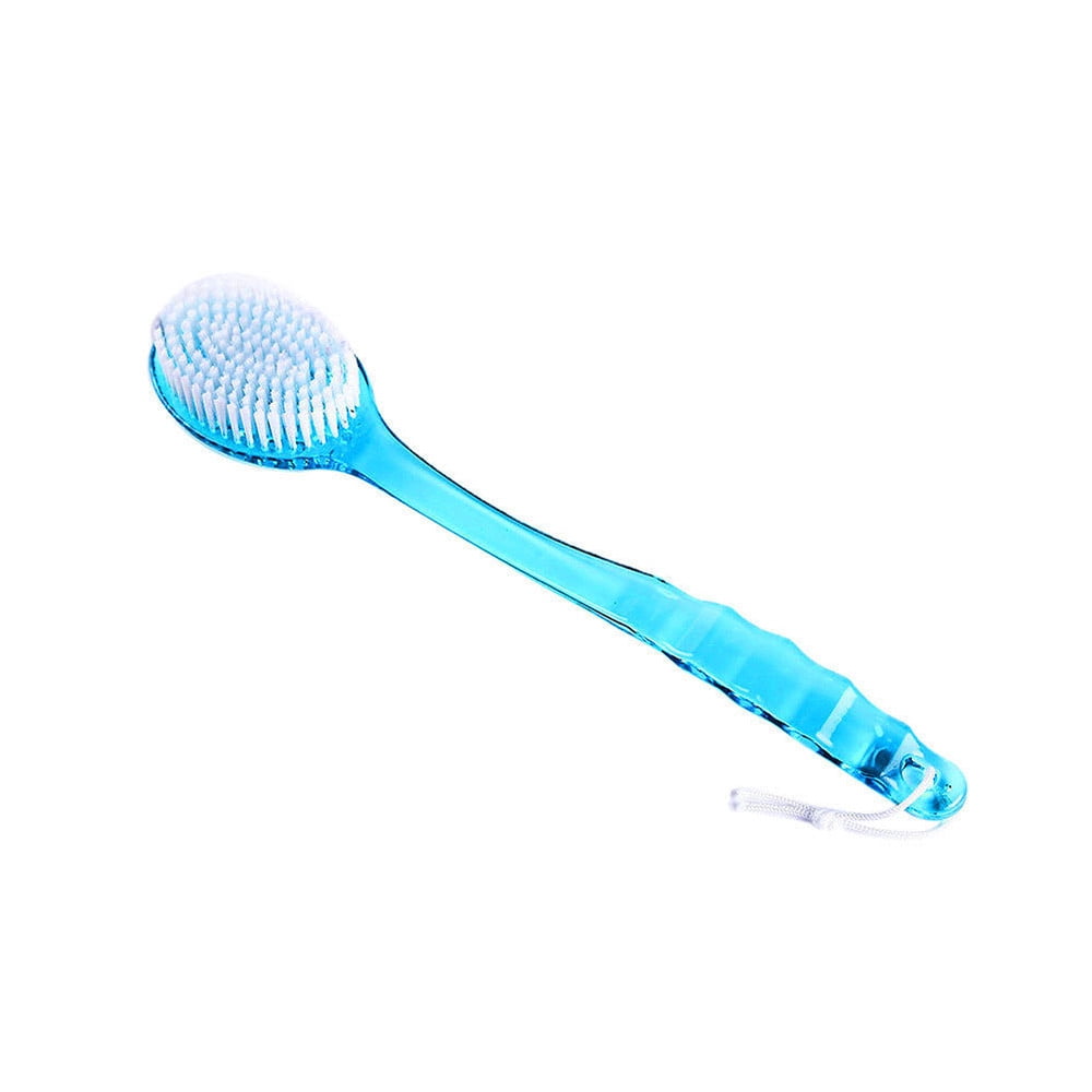 Dengmore Long Handled Plastic Body Bath Shower Back Brush Scrubber Skin