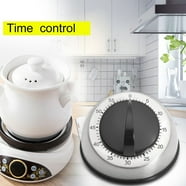 SANWOOD Long Ring Mechanical Timer, 60 Minutes Portable Kitchen Dial ...
