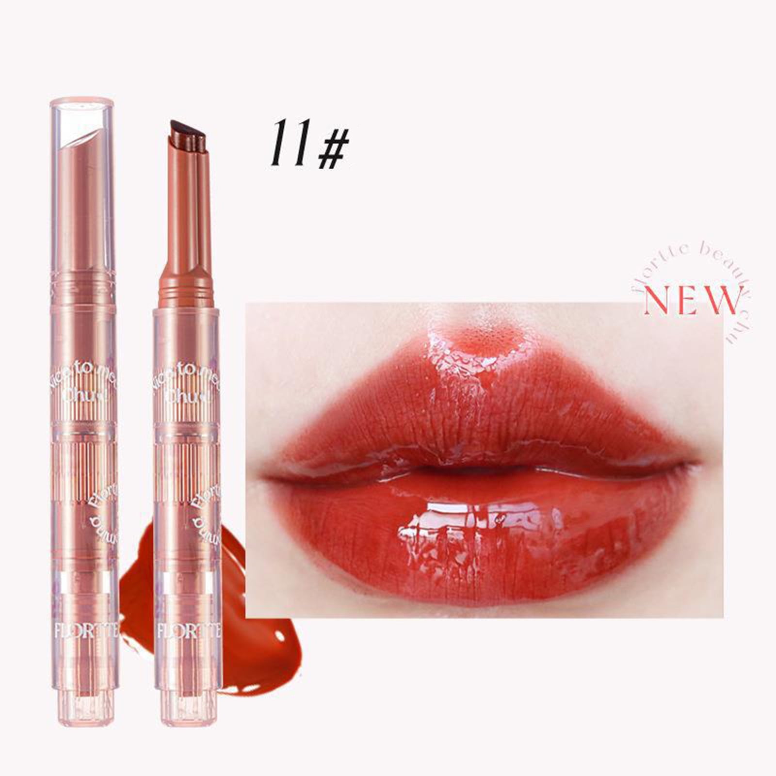 Dengmore Love Moisturizing Lipstick Super Lustrous Glass Shine Lipstick ...