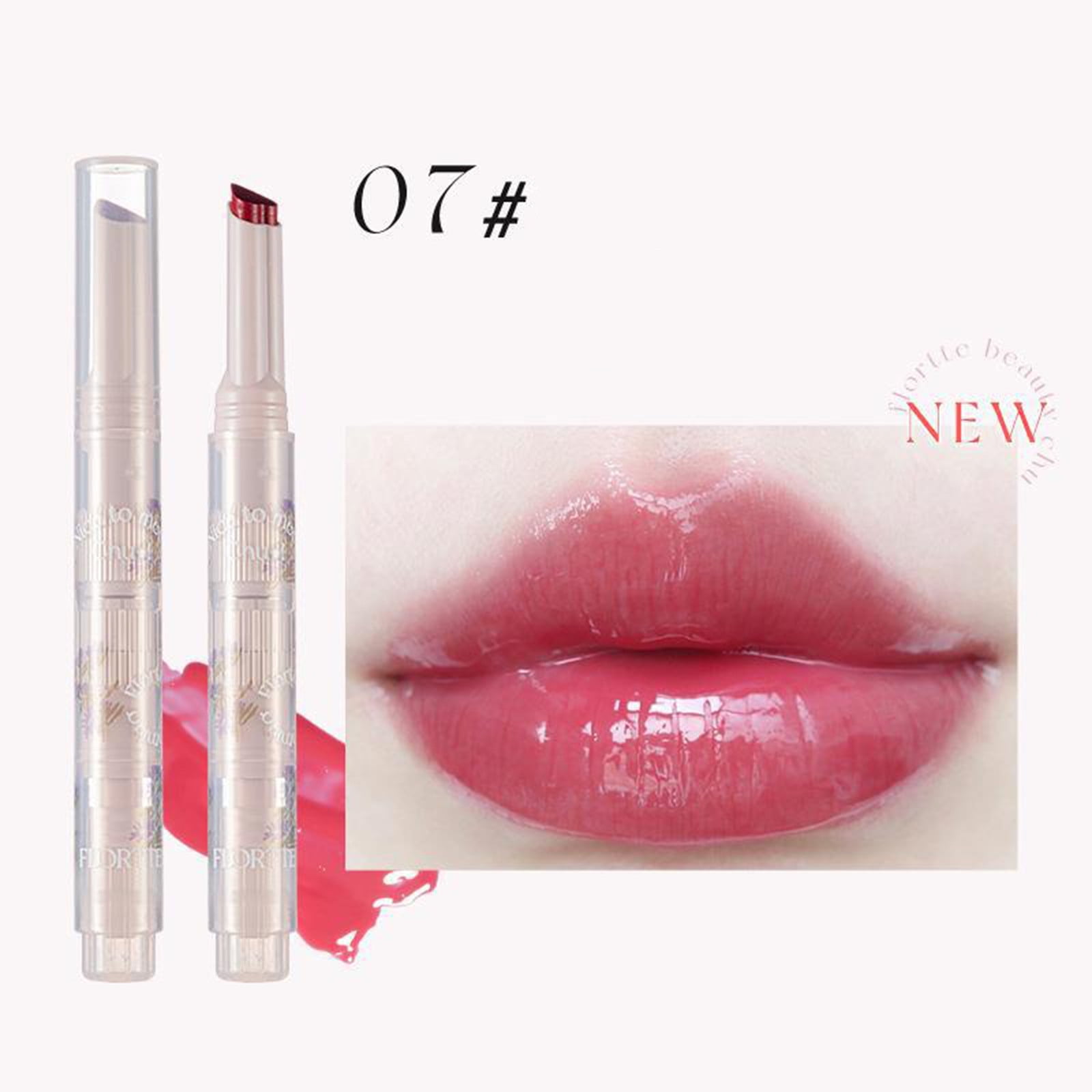 Dengmore Love Moisturizing Lipstick Super Lustrous Glass Shine Lipstick ...