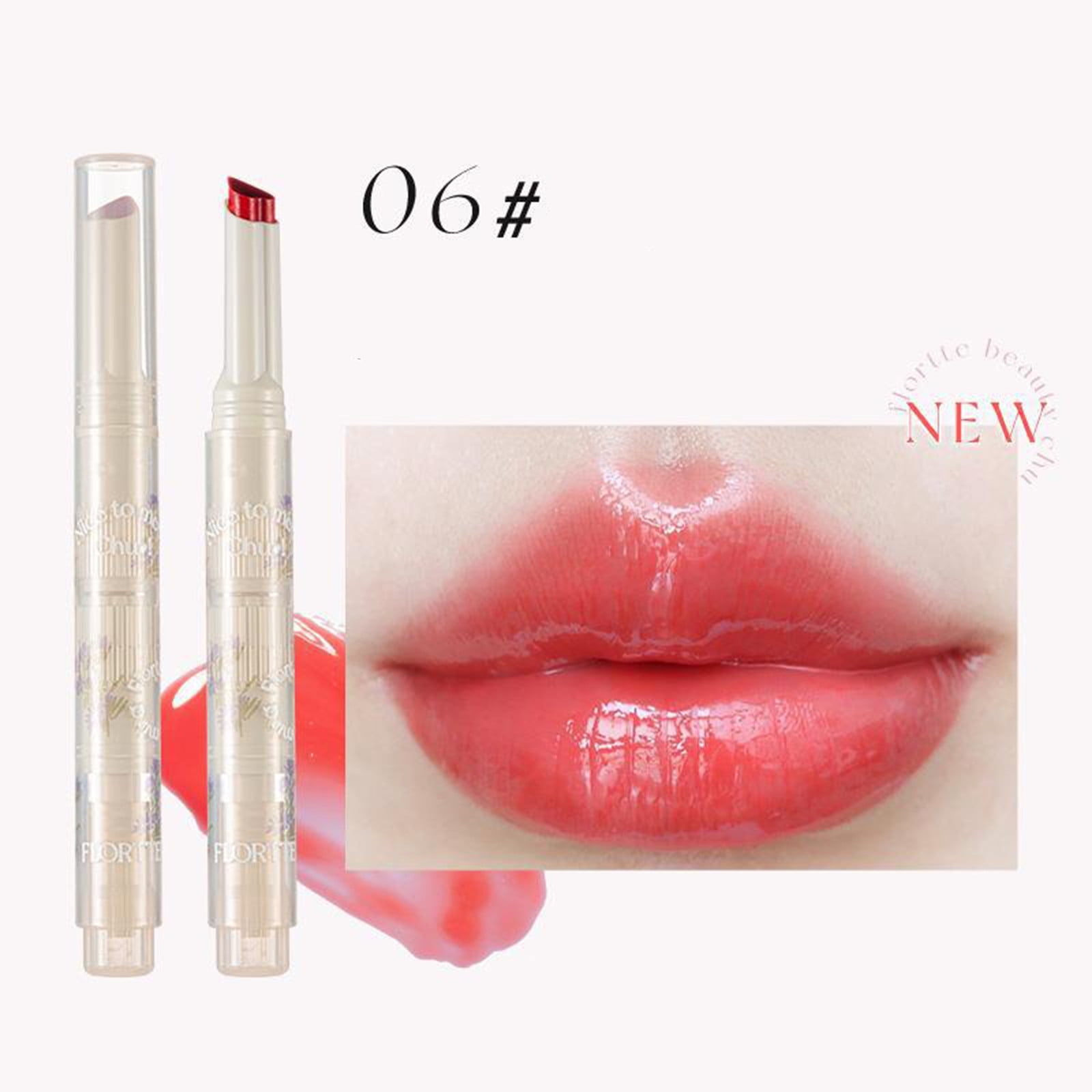 Dengmore Love Moisturizing Lipstick Super Lustrous Glass Shine Lipstick ...