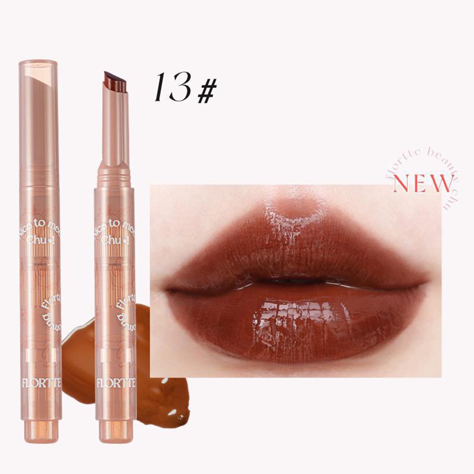 Dengmore Love Moisturizing Lipstick Super Lustrous Glass Shine Lipstick ...
